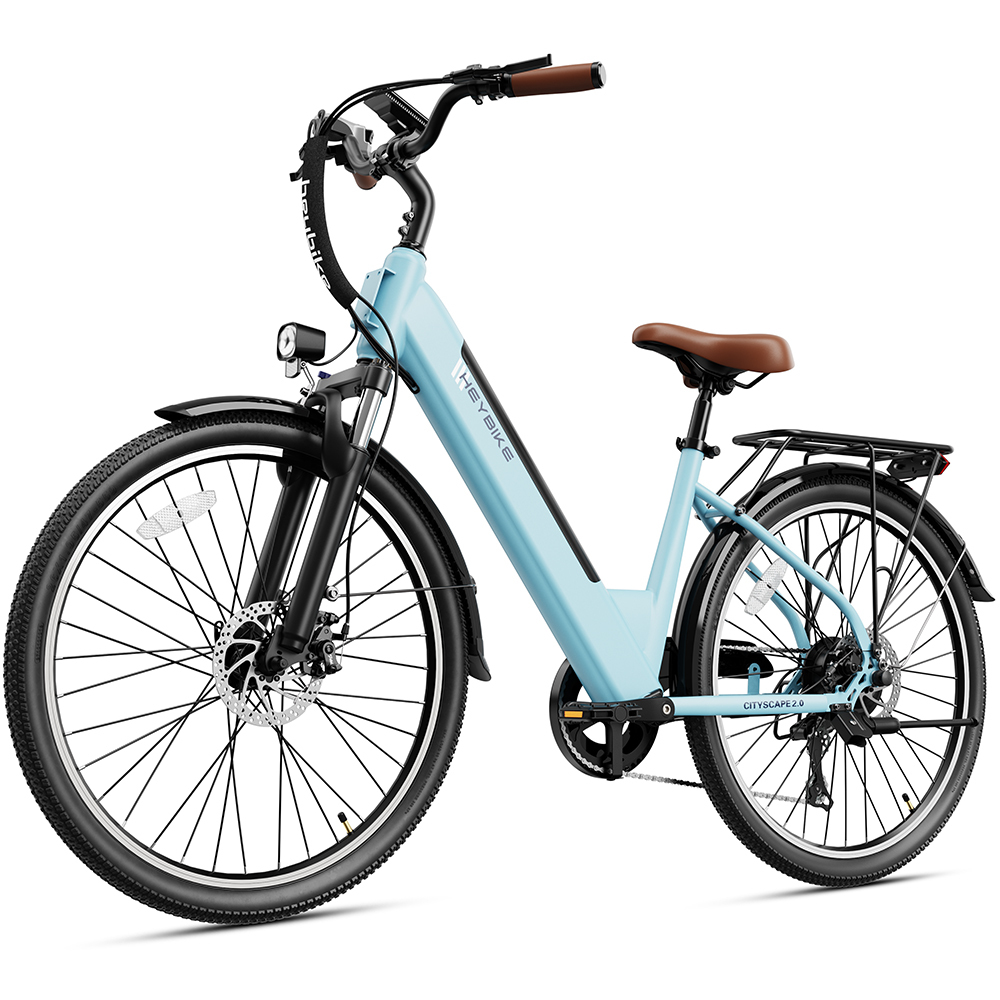 Addmotor Citypro 26inch Electric Bike for Adult, 125 Miles, 500W Commuter City Cruiser Electric ...