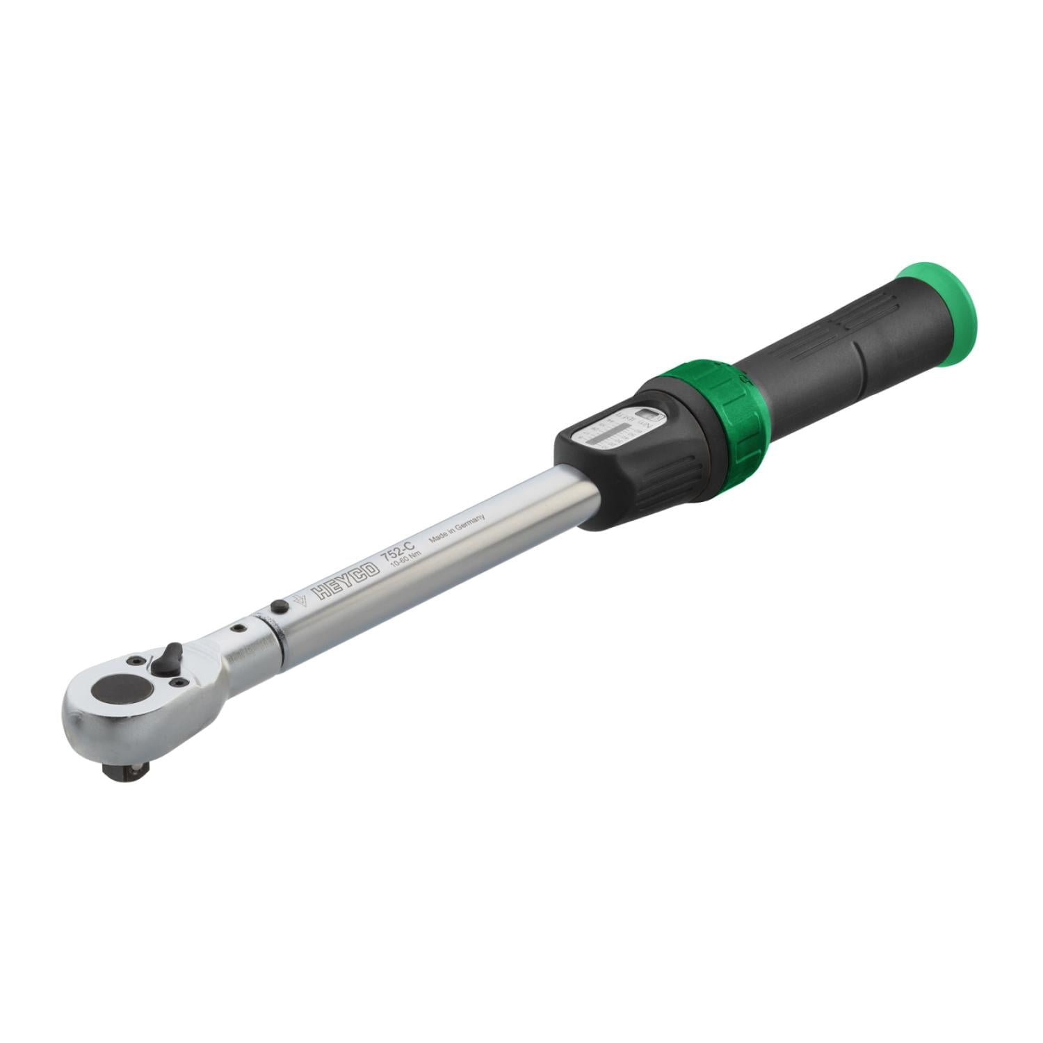 Heyco 00752000080 Reversible Ratchet Torque Wrench, 10-60 NM, 355 mm ...