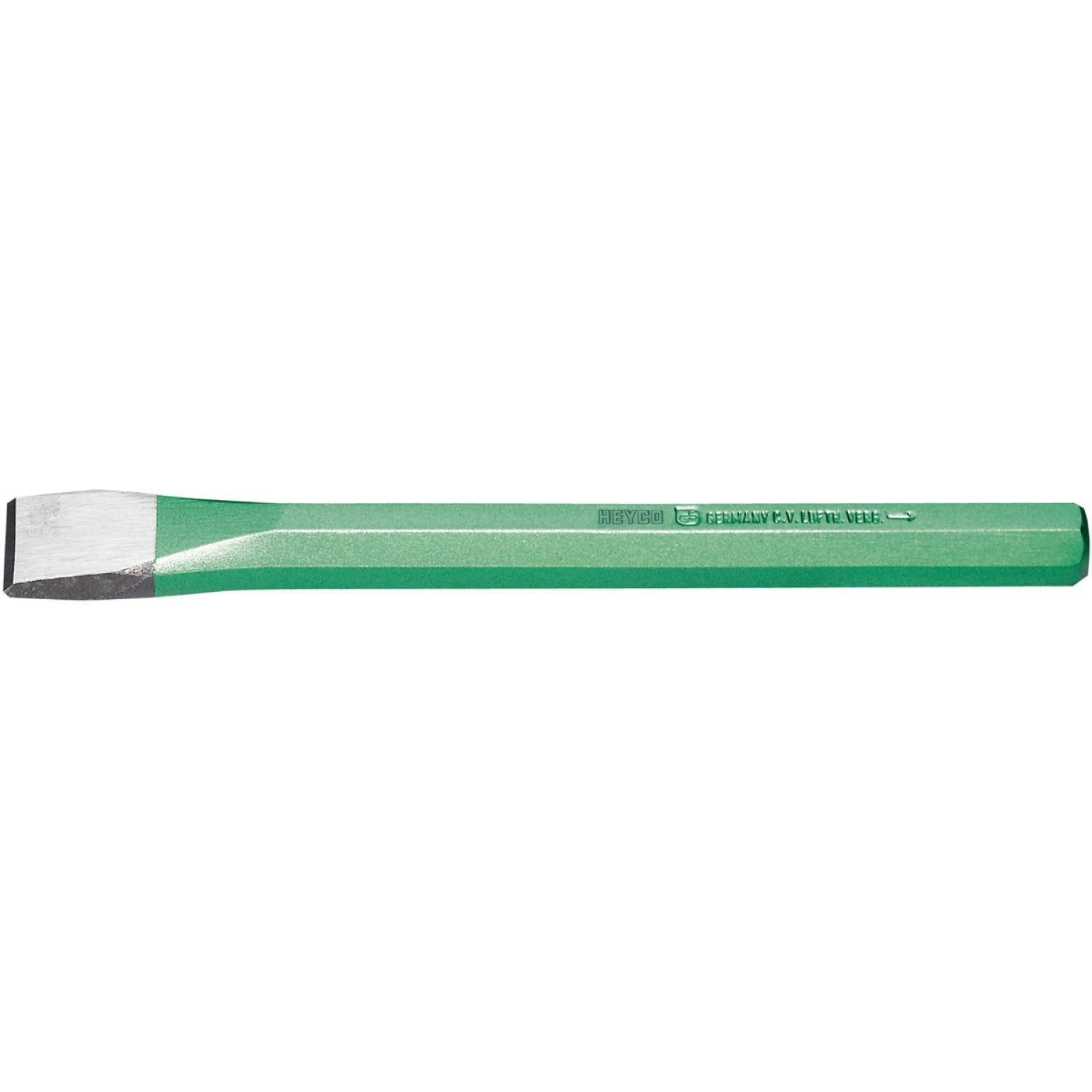 Heyco Stone Chisel with Non-spreading Safety Head, Hex Shaft, 125mm ...