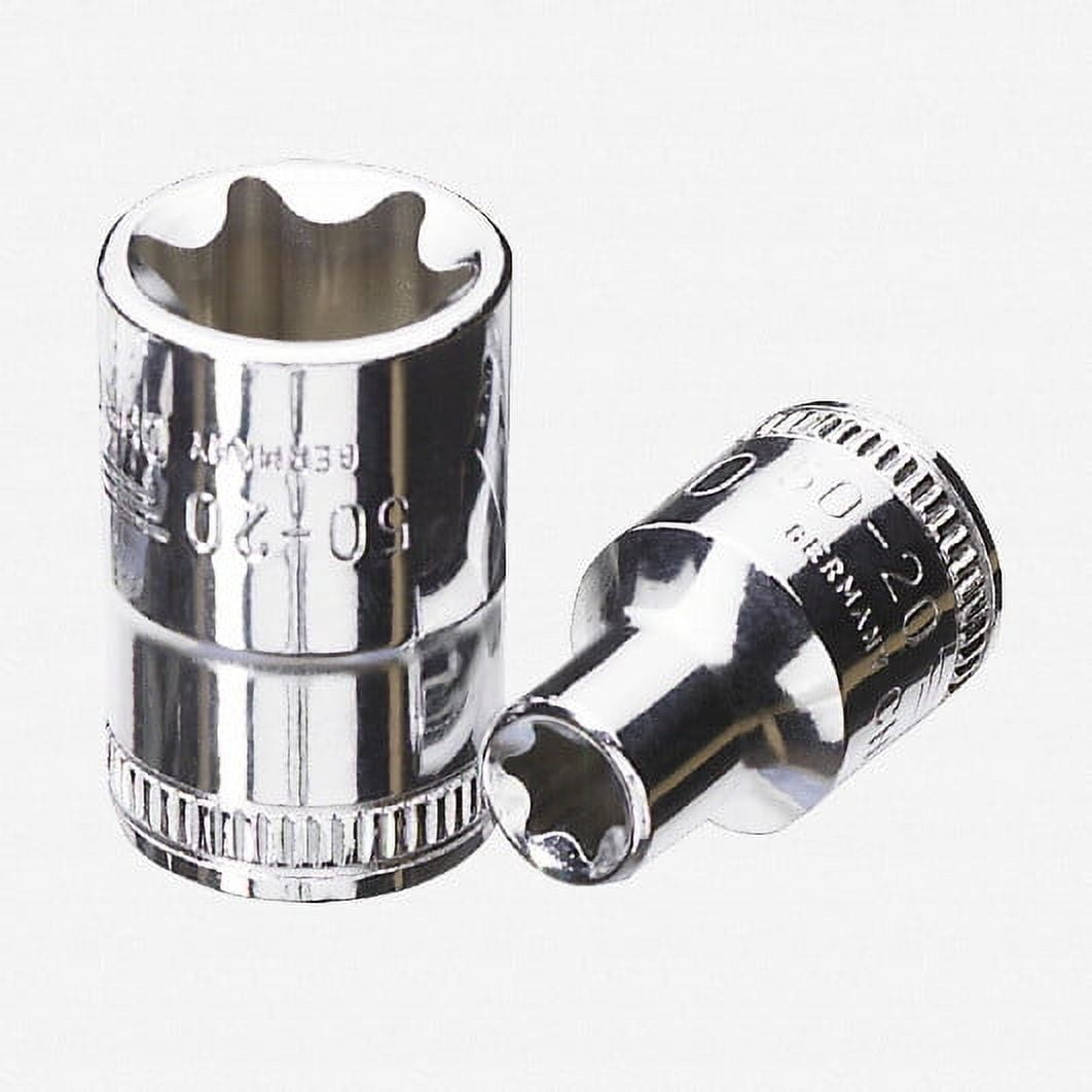 Heyco External Torx Socket - E5, 1/4" Drive - Walmart.com