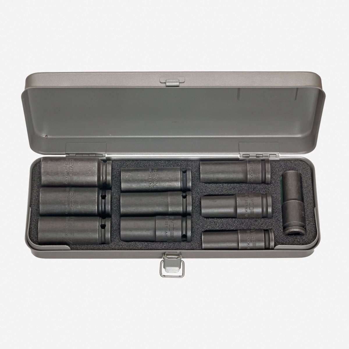 Heyco Impact Deep 1/2" Drive Metric Socket Set, 10 Pieces - Walmart.com