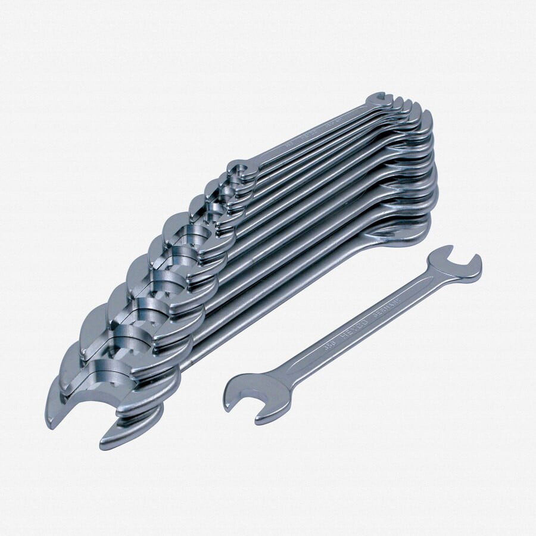 Heyco Metric Open End Wrench Set, 12 Pieces - Walmart.com
