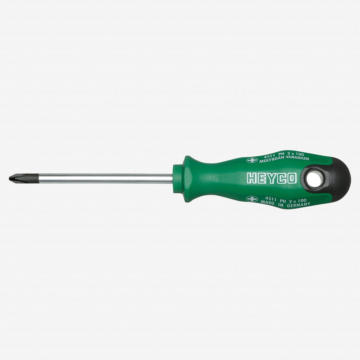 Heyco Phillips Screwdriver with 2K Handle, #2 - Walmart.com
