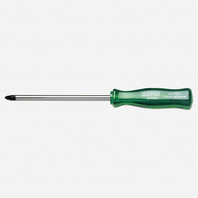 Heyco Pozidriv Screwdriver with Acetate Handle, #1 - Walmart.com
