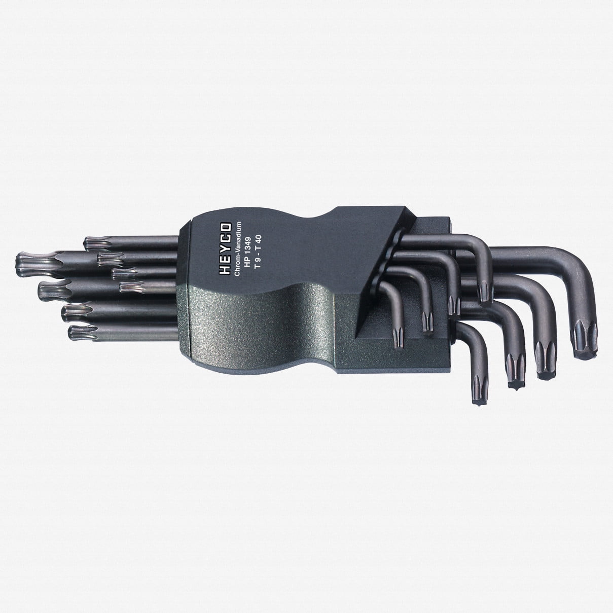 Heyco Short Arm Ball End Torx L-key Set in Clip, 8 Pieces - Walmart.com