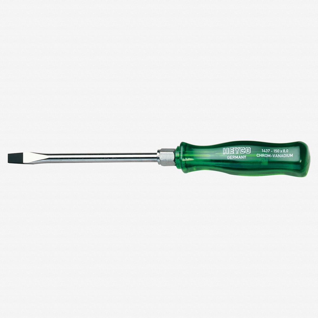 Heyco Slotted Engineers' Screwdriver with Acetate Handle, 5.5mm with ...