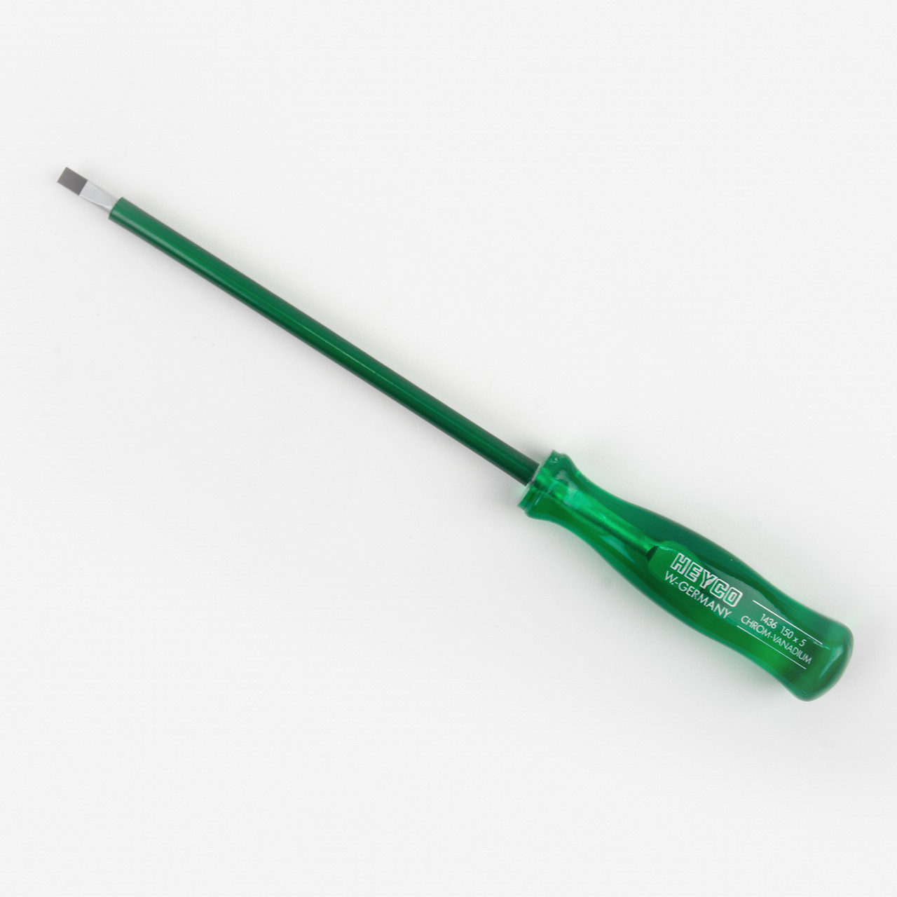 Heyco Slotted Screwdriver with Acetate Handle, 2.5 x 60mm with Wrapped ...