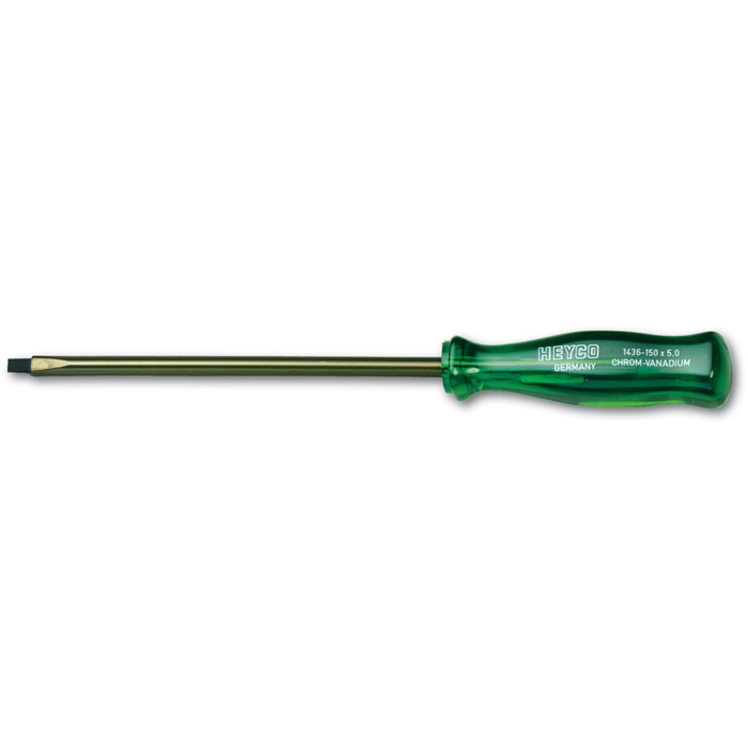 Heyco Slotted Screwdriver with Acetate Handle, 3.5 x 100mm - Walmart.com