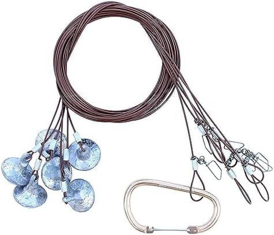 Heyday Outdoors Duck Decoy Rig | 4ft 10oz Tangle-Free PVC-Coated Cable ...