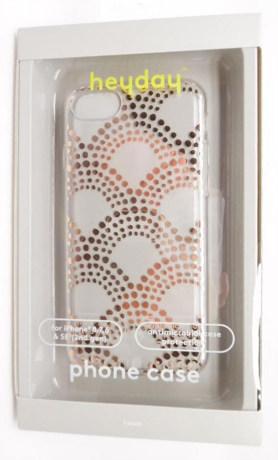 Heyday Phone Bumper Case for iPhone 8, 7, 6 & SE (2nd Gen) - Gold ...