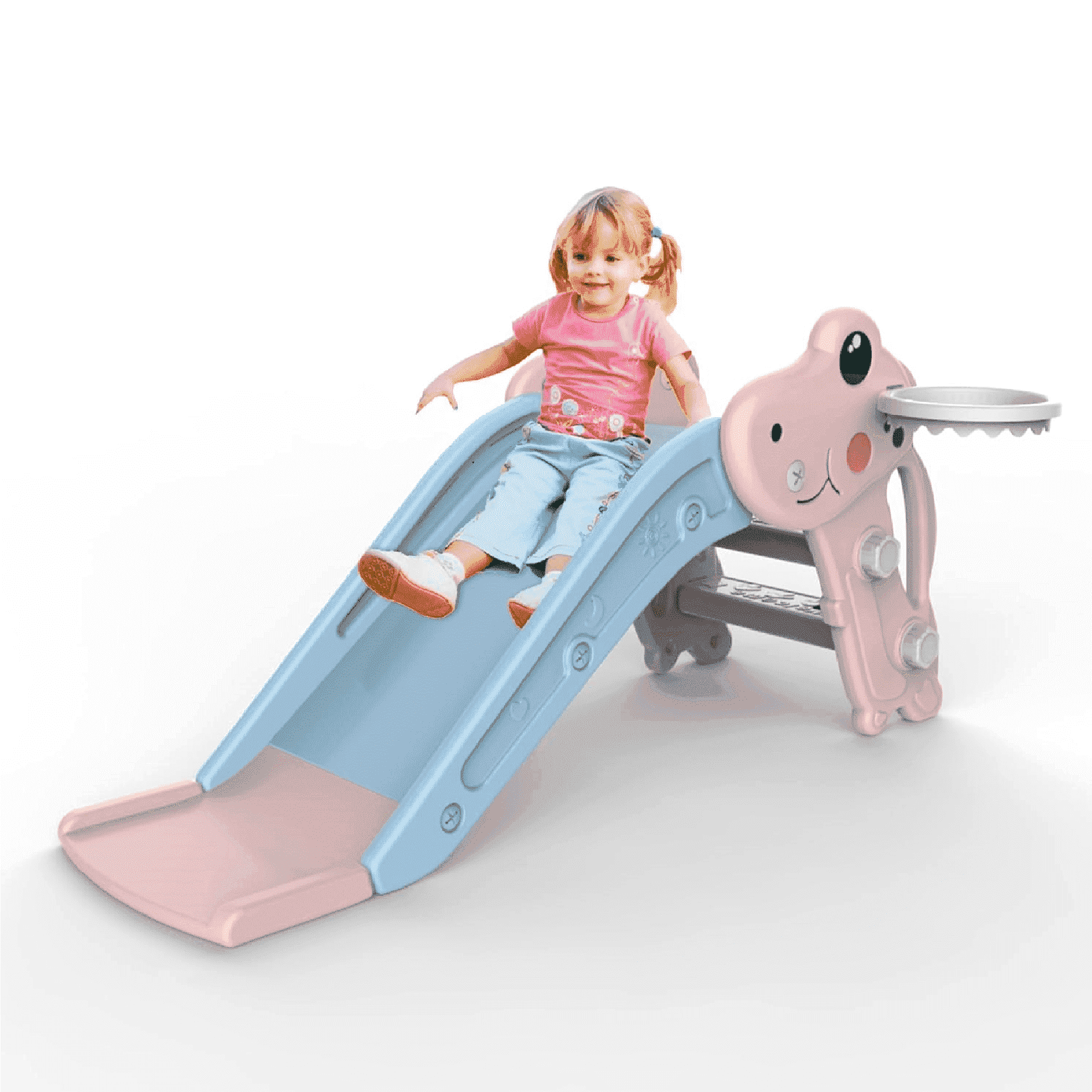 Heyday Toddler Slide,Foldable Freestanding Slides Indoor Outdoor ...