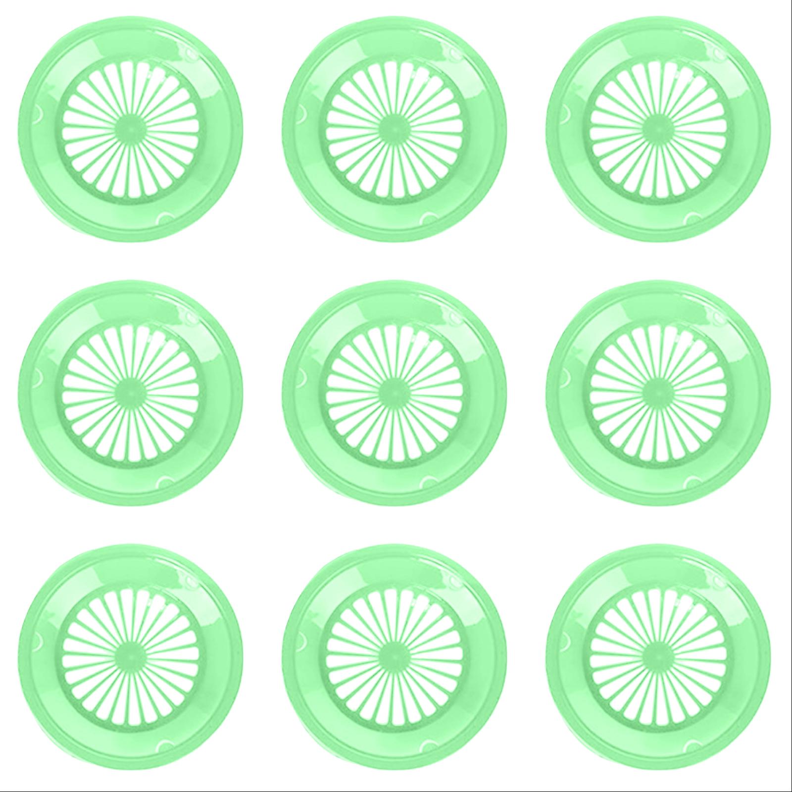Heydday 10PC Round Plastic Drain Tray -Reusable Plastic Paper Plate ...