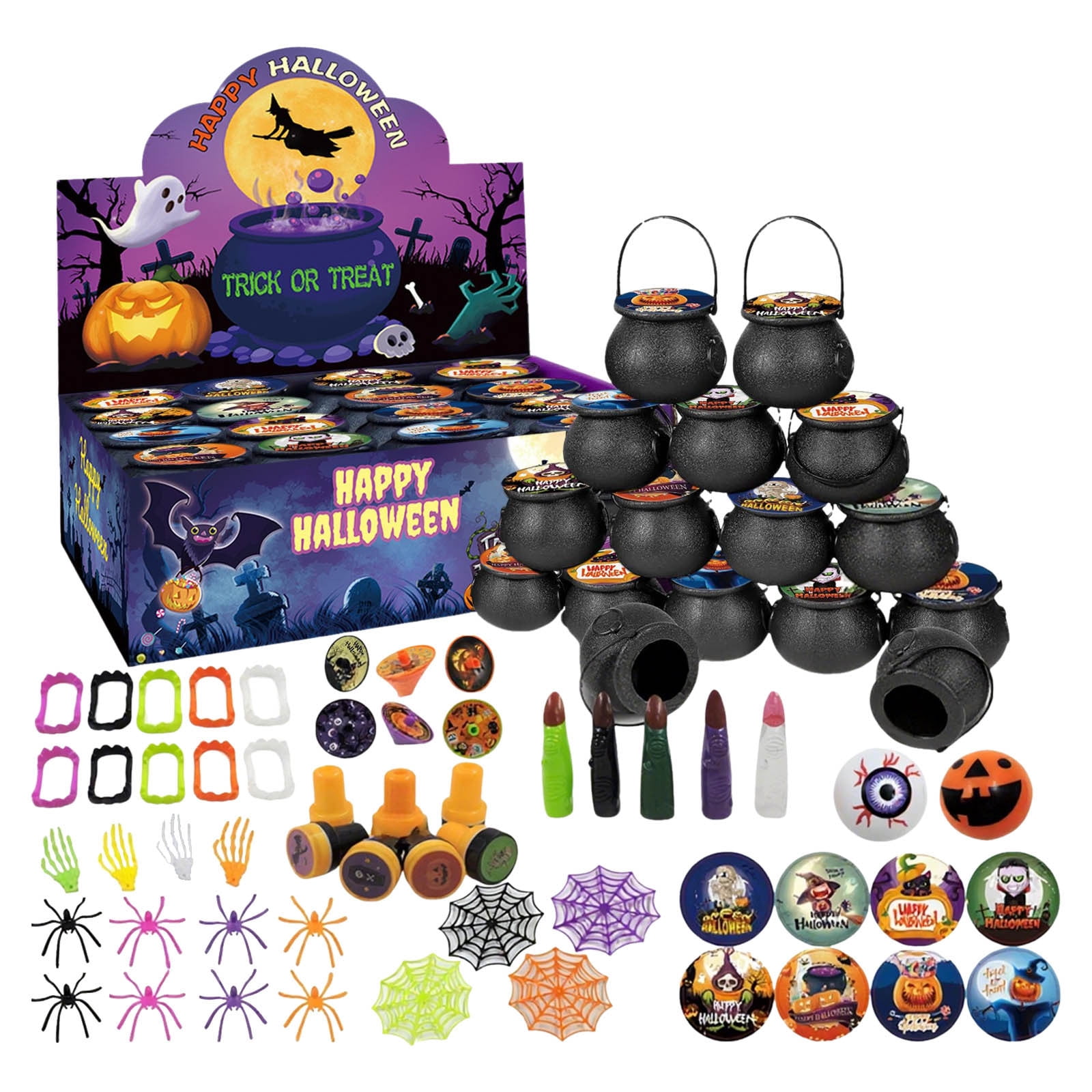 Heydday 2025 Halloween Party Favors for Kids – Spooky Toy & Candy Set ...