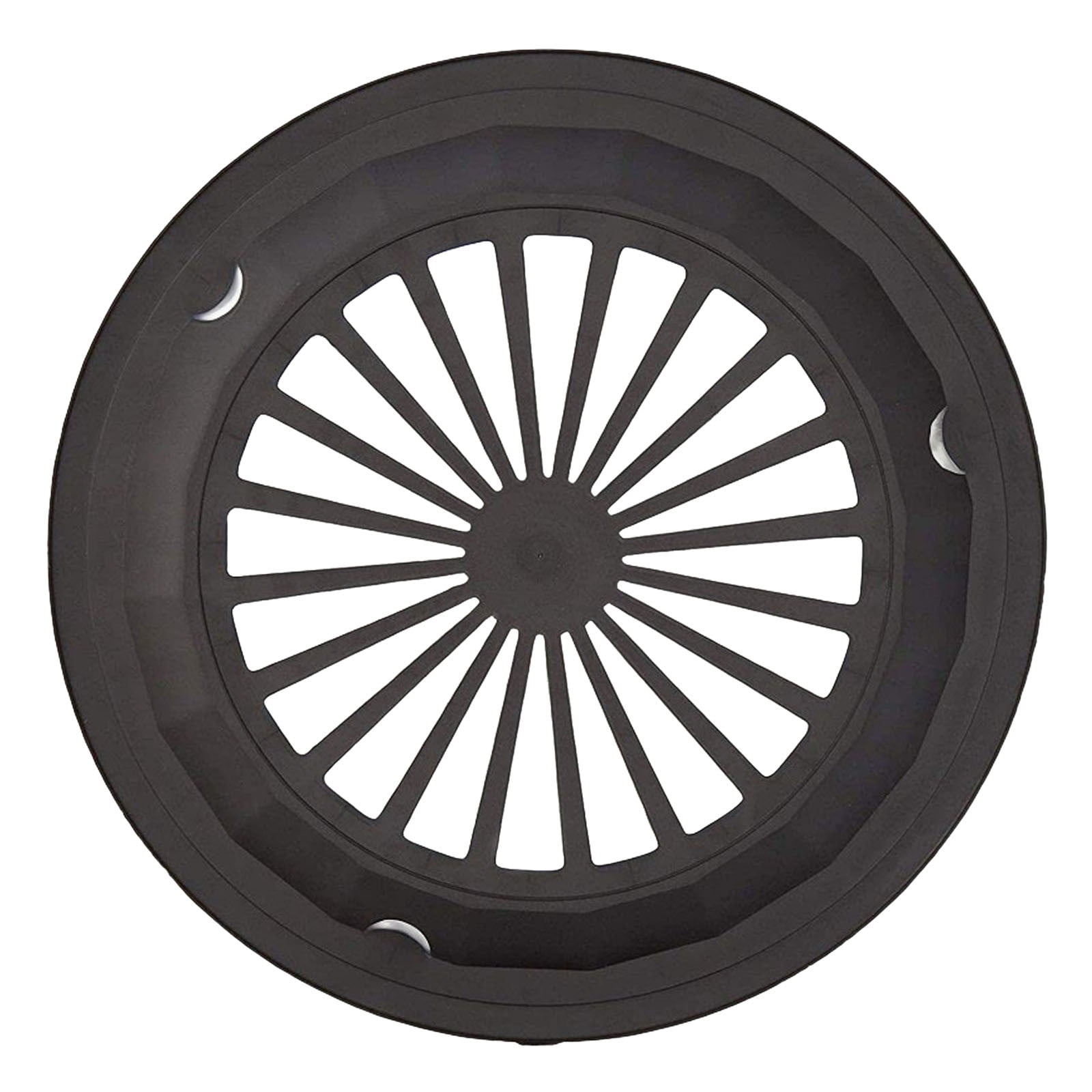 Heydday Round Plastic Drain Tray -Reusable Plastic Paper Plate Holders ...