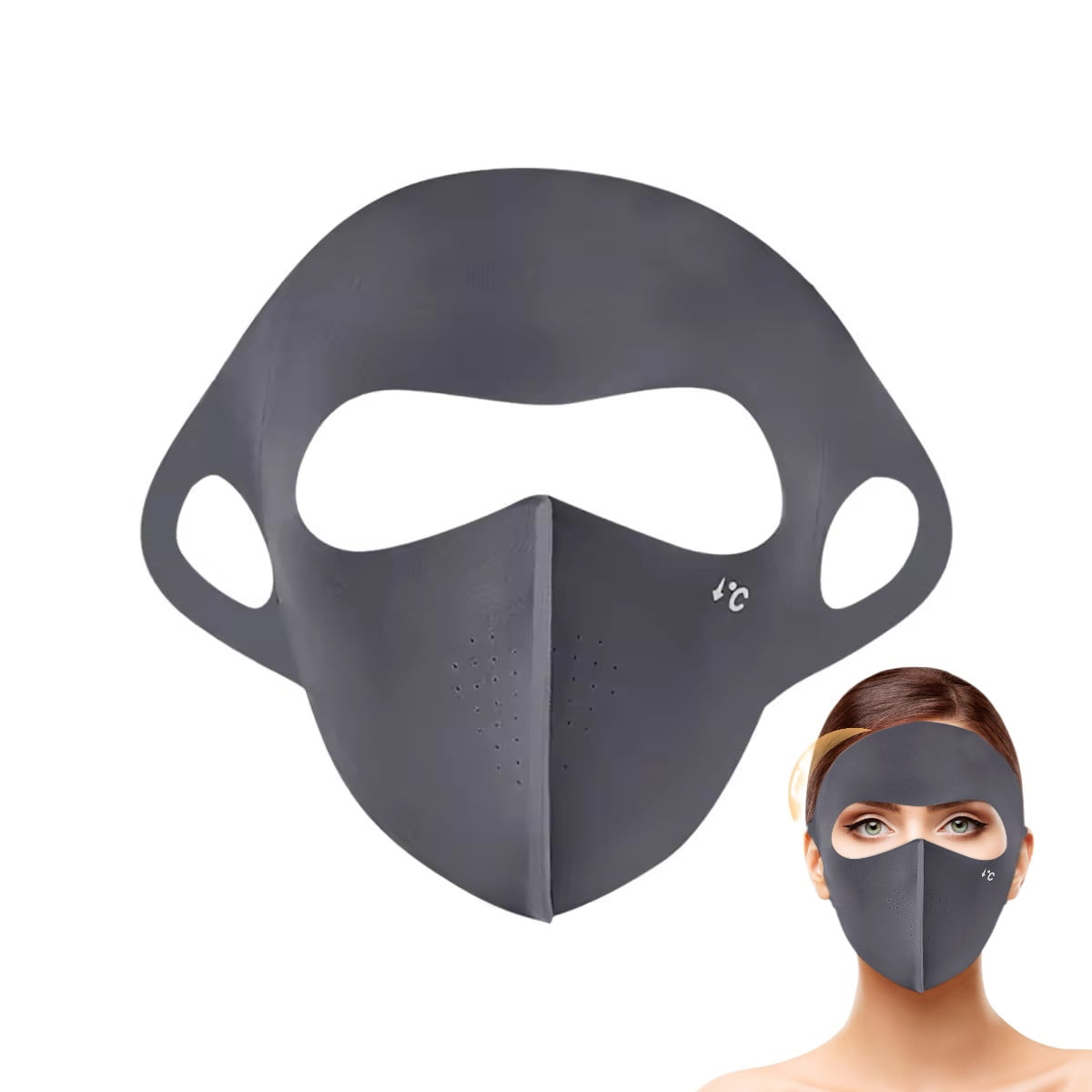 Heydday UPF 50+ Full Face Sun Mask – UV Protection Face Cover for Men ...