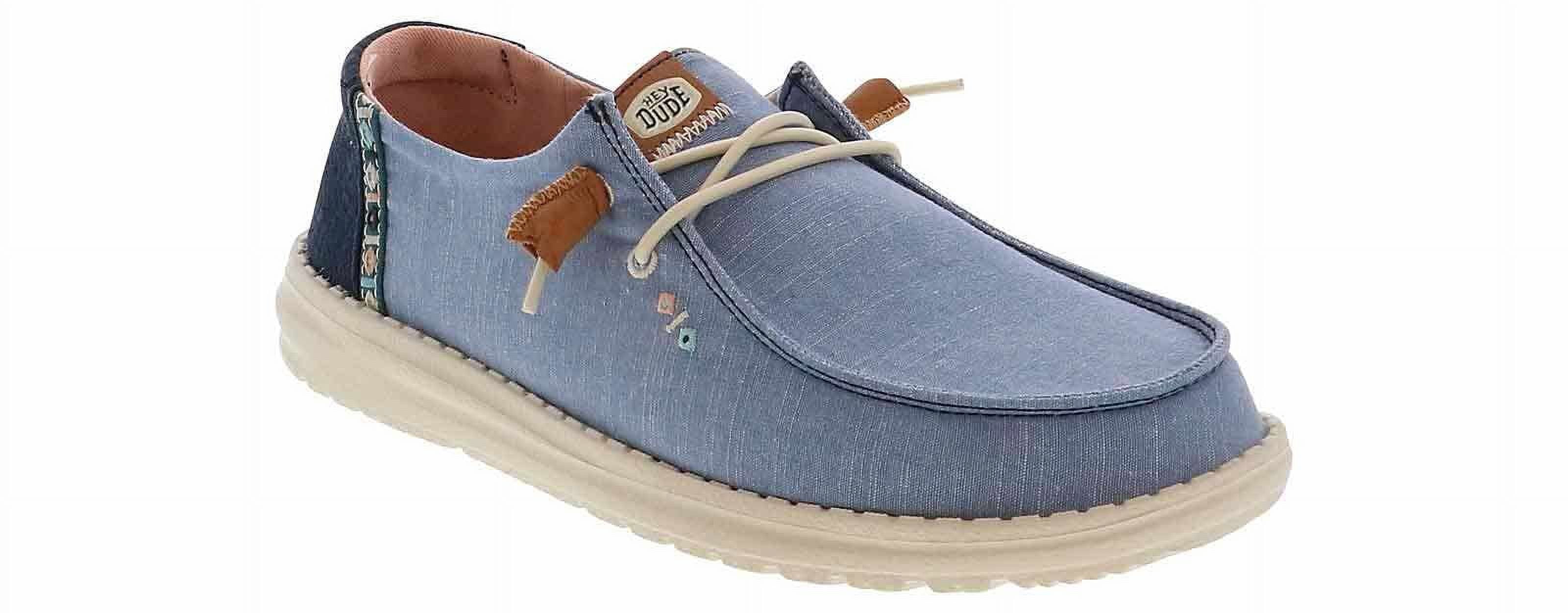 Heydude Wendy Chambray Blue Casual Shoe | 40729-425 - Walmart.com
