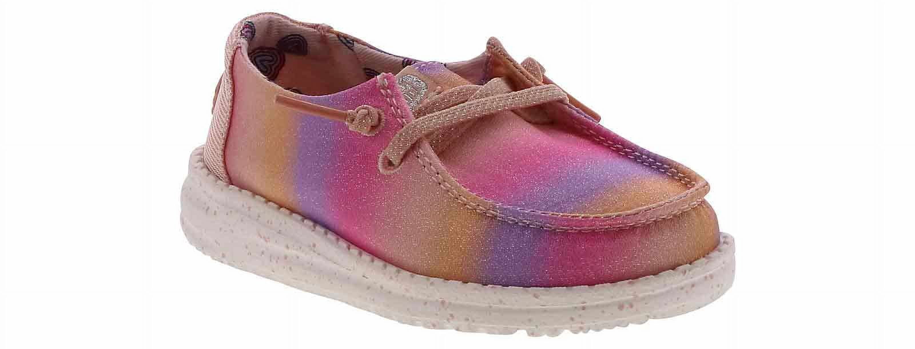 Heydude Wendy Sparkle Star Toddler Girls' Shoe | 40277-9DD Pink ...