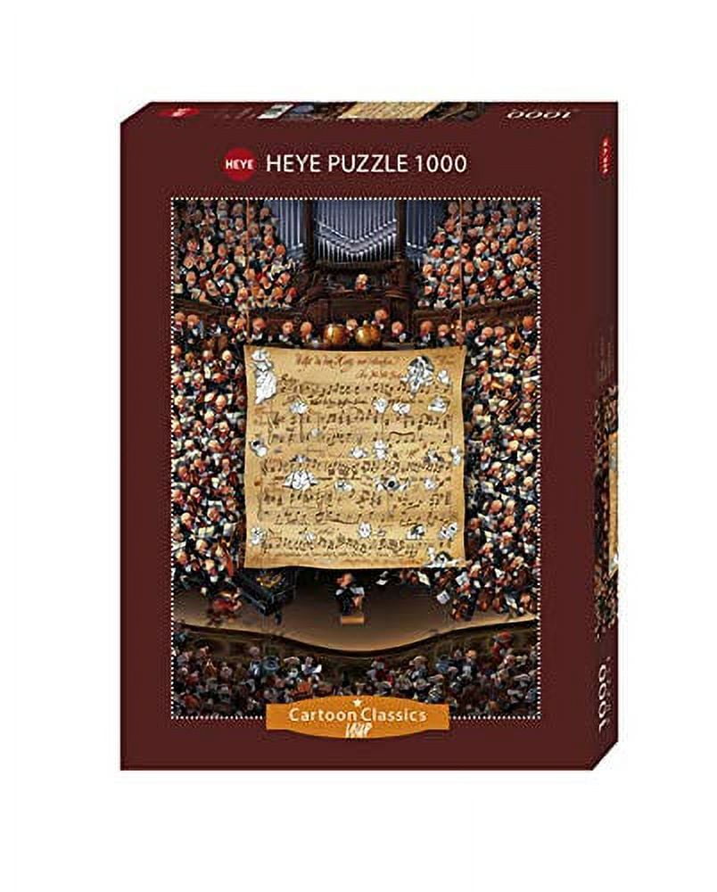 Heye Heye Cartoon Score Loup Puzzles (1000-Piece) Puzzles - Walmart.com