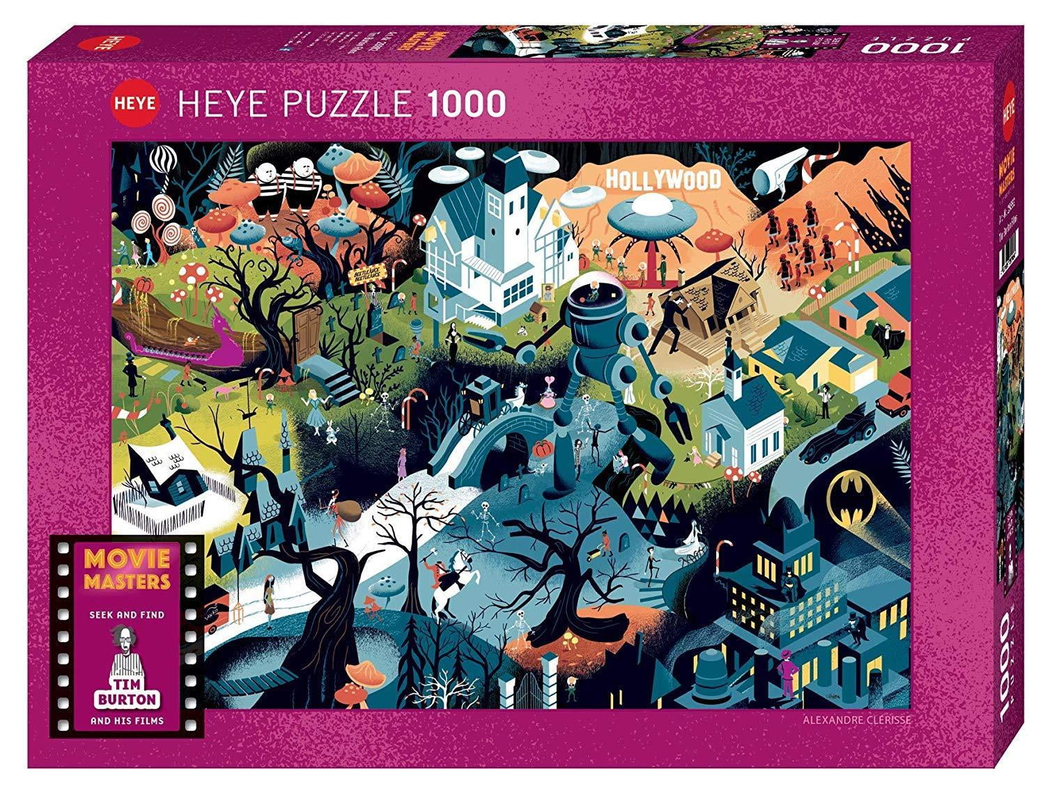 Heye : Puzzle 1000 pcs Movie / Tim Burton - Walmart.com