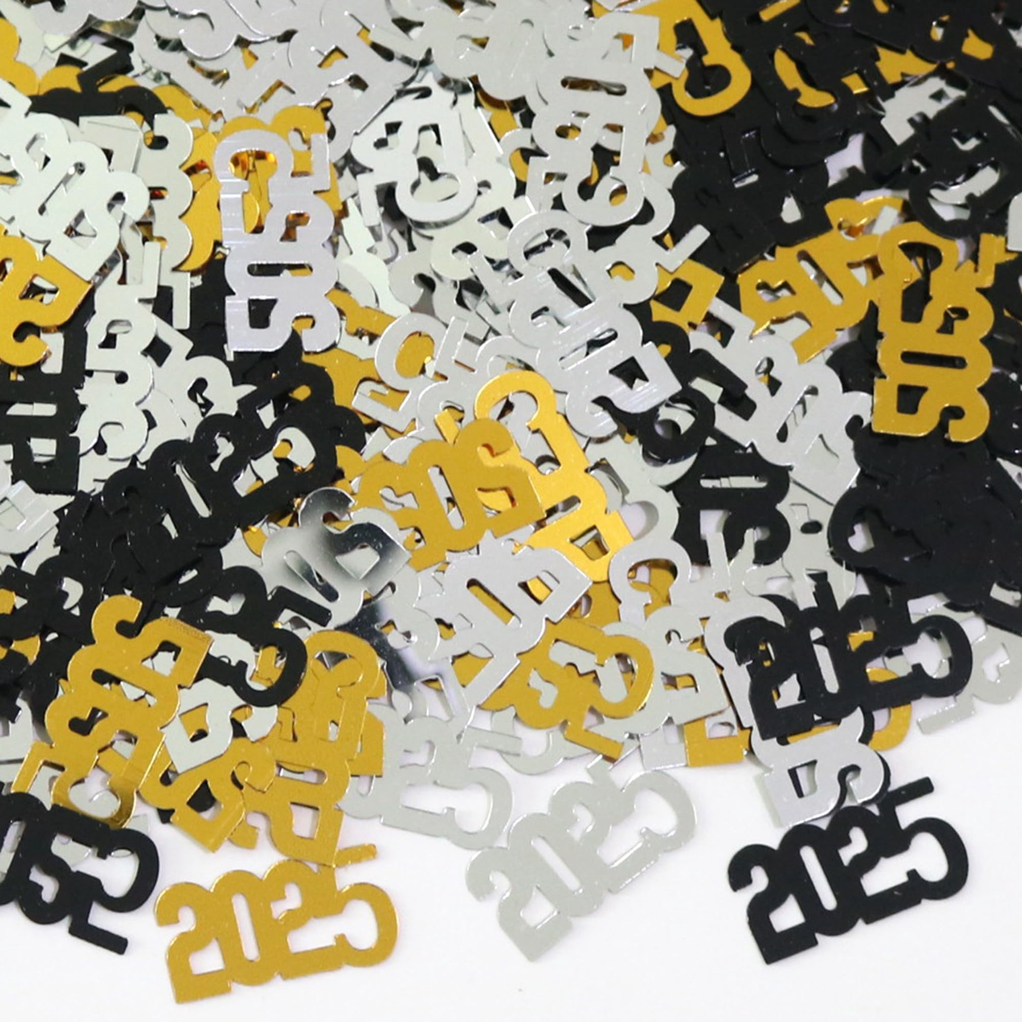 Heyimimy Gold and Black DHF10 2025 Confetti | Graduation Confetti 2025 ...