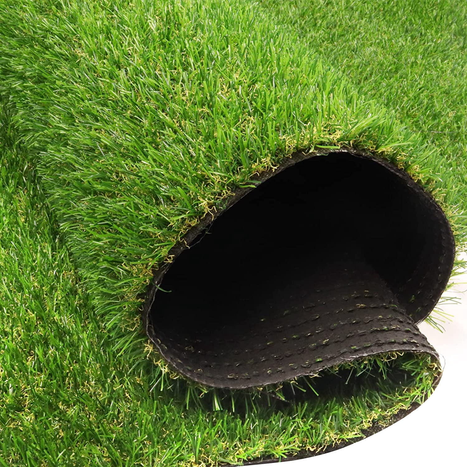 Heyroll Artificial Turf Grass Indoor Outdoor 4 ft x 15 ft, 0.8 inch ...