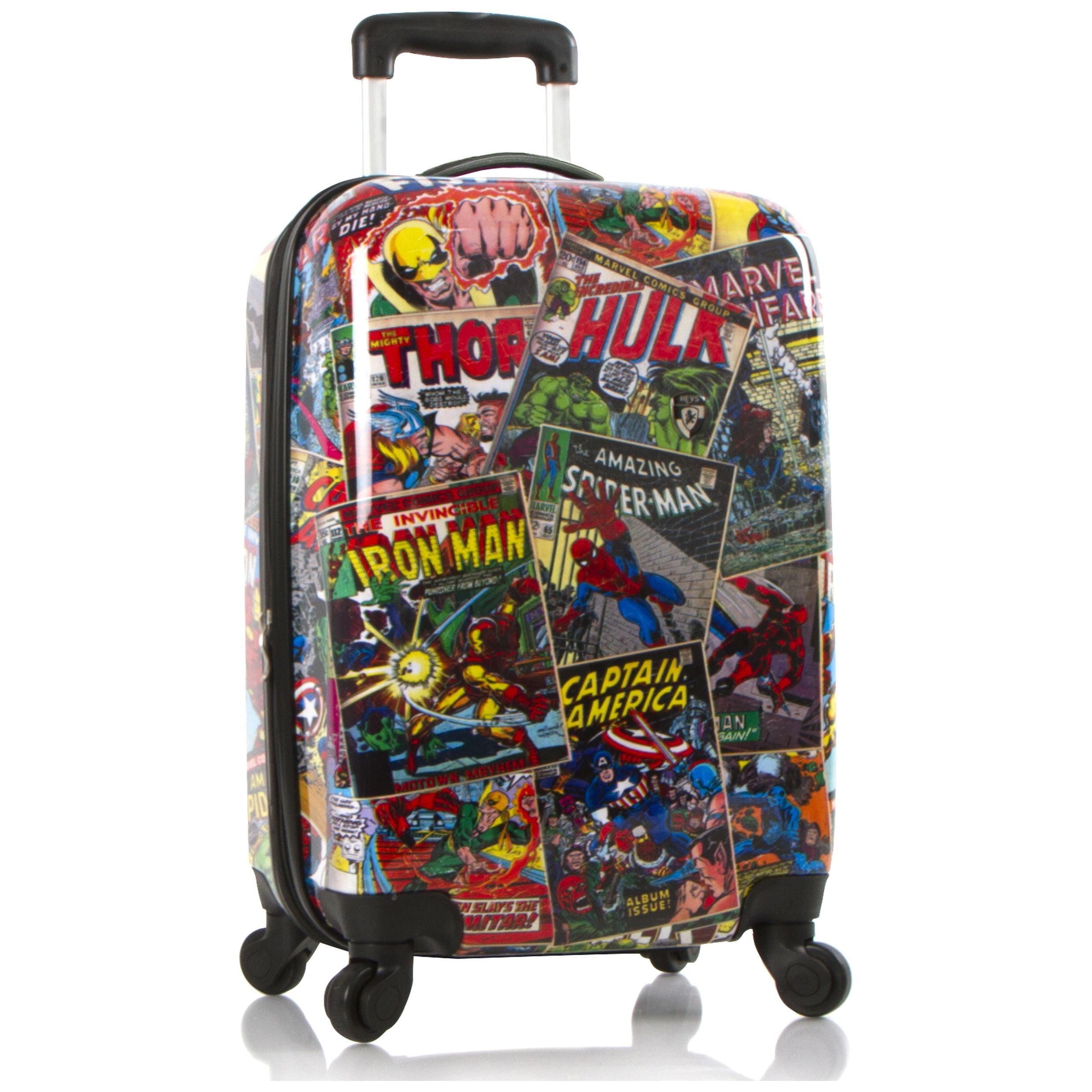 Heys Marvel Comics Hardside 21" Carry on Spinner Luggage - Walmart.com