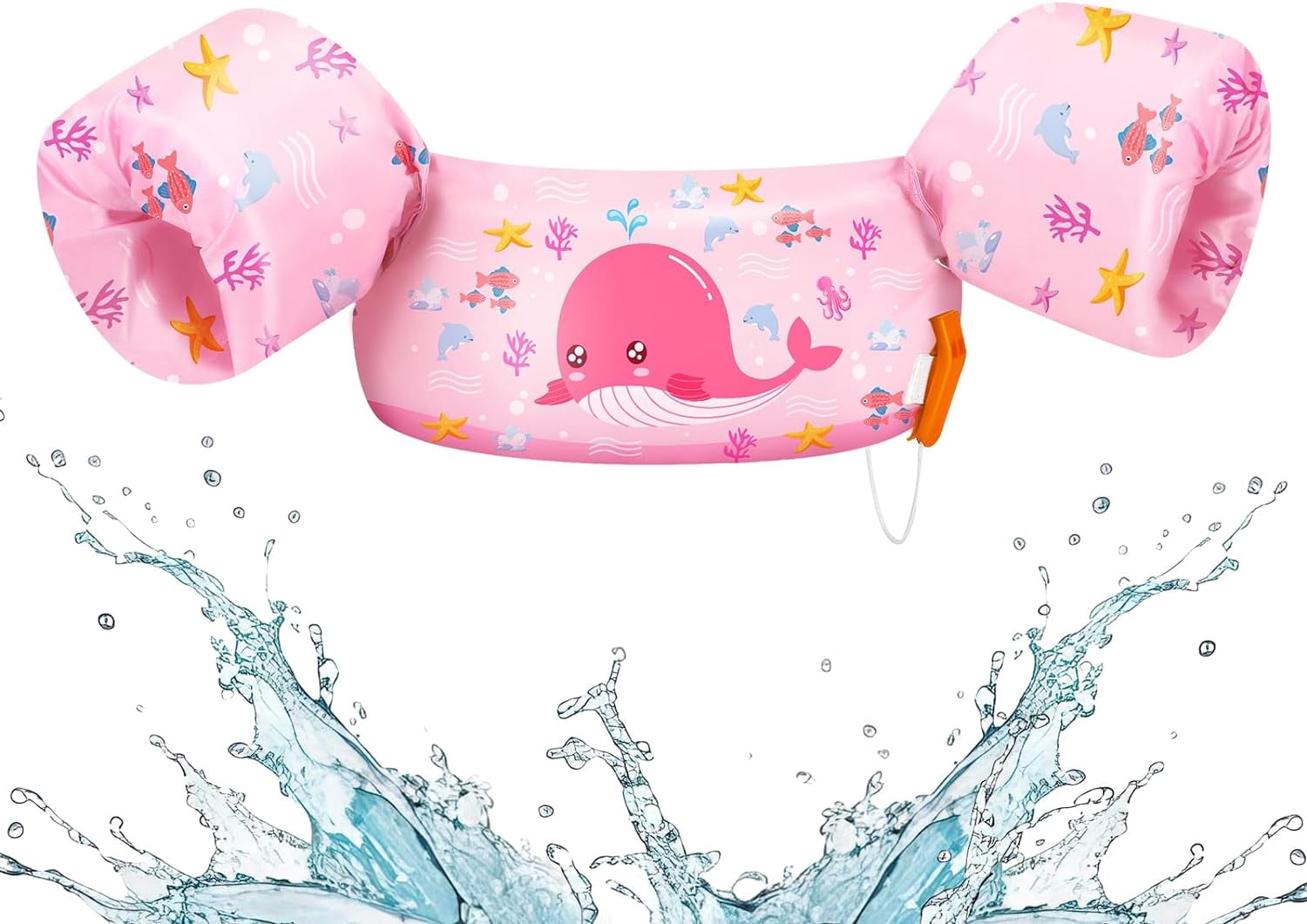 Heysplash Kids Swim Vest, Safety Buckle, Adjustable Strap, 20-50lbs ...