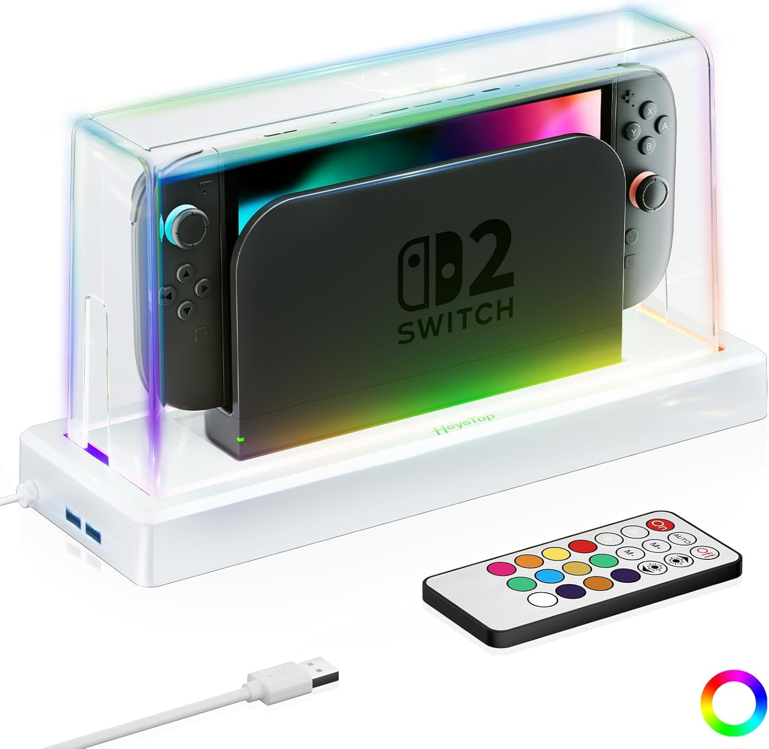 Heystop Switch2 protective case for Nintendo Switch 2/OLED Dock, dust ...