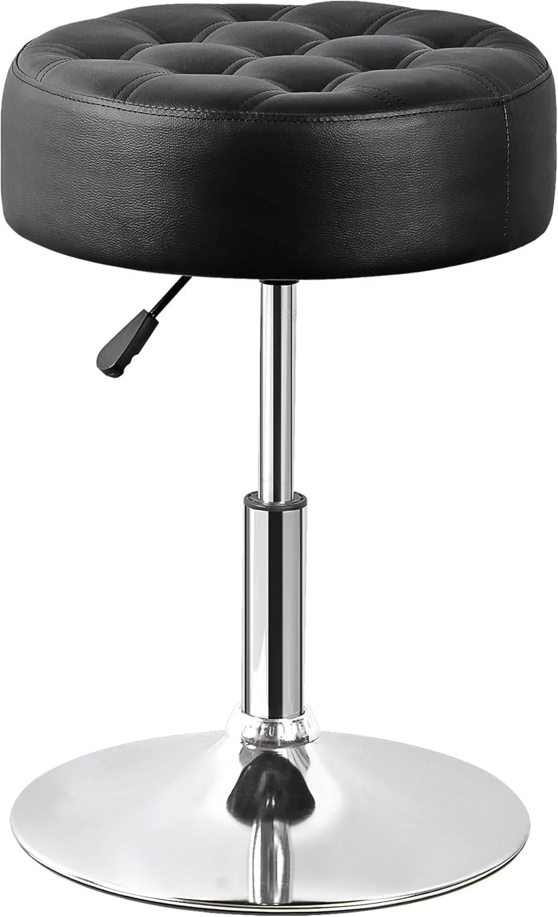 Heywoo Adjustable Vanity Stool Chair for Makeup, 360° Swivel Makeup ...