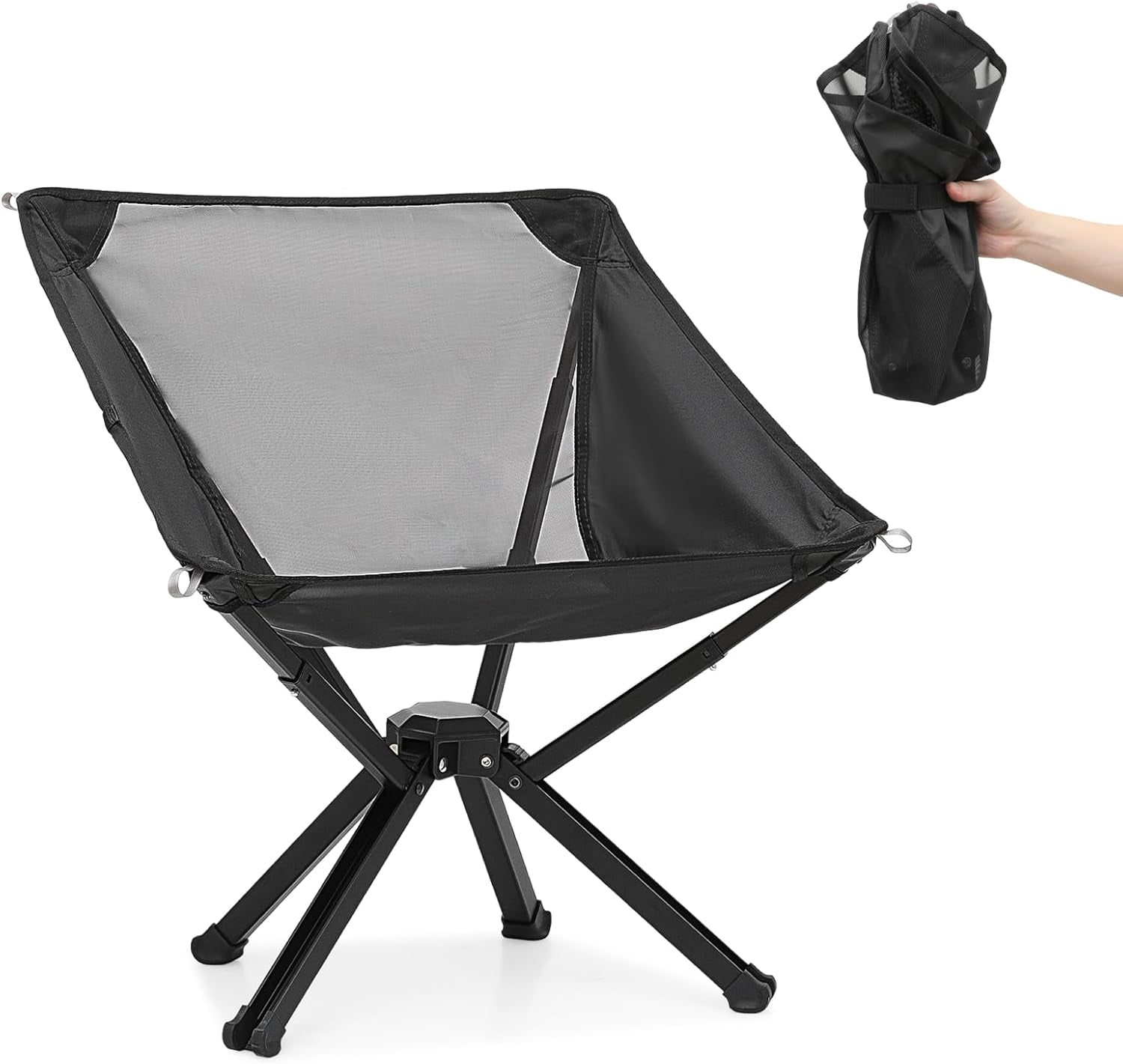Heywoo Camping Chairs for Adults, Lightweight Portable Folding Camping ...