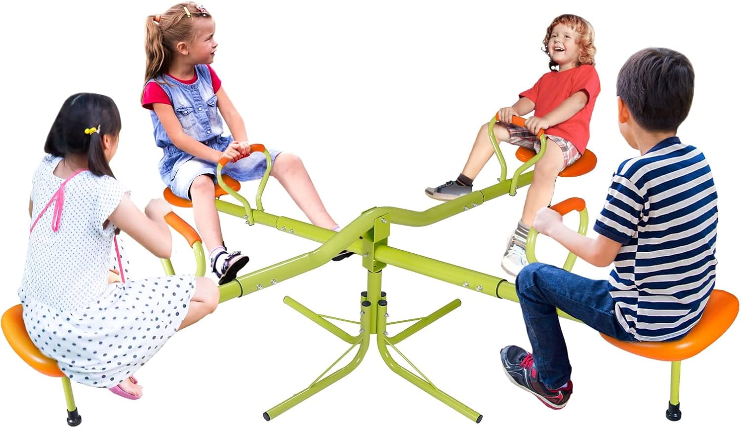 Heywoo Teeter Totter Kids Seesaw, Outdoor Playground Equipment 360 ...