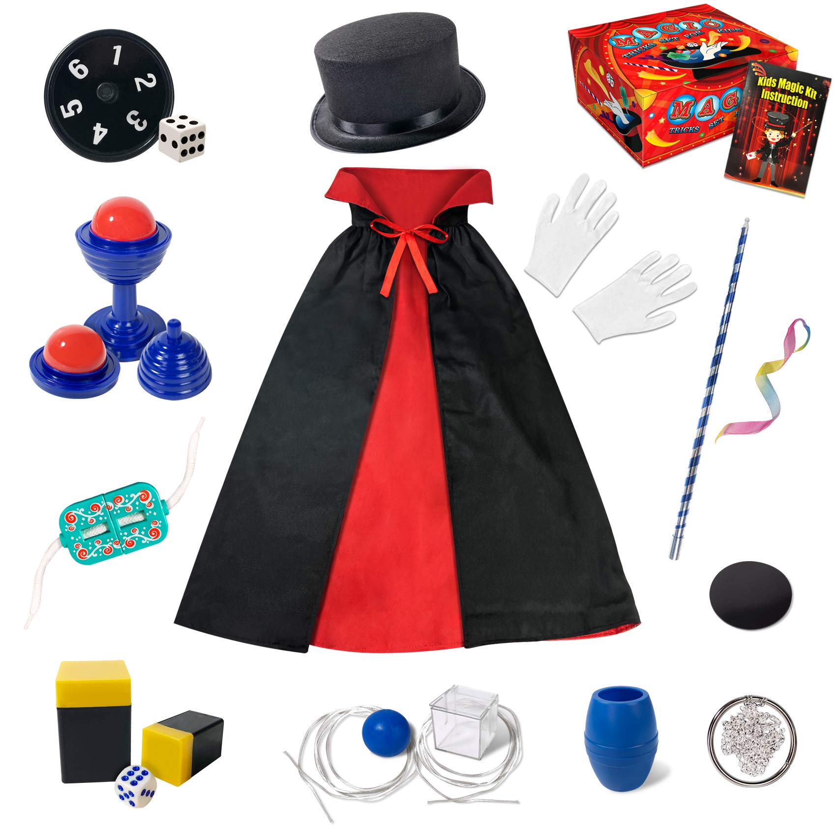 Heyzeibo Magic Kit for Kids - Magic Tricks Games Toy for Girls & Boys ...