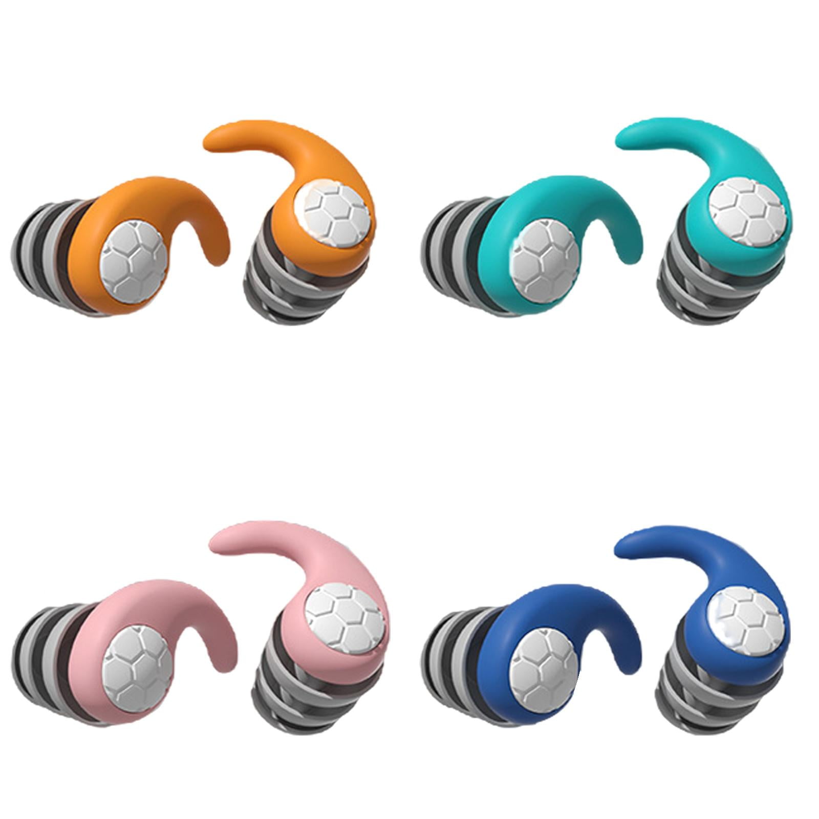 Hezhiii 1 Pair Of Swimming Adult Ear Plugs Swimming Water Proof Ear ...