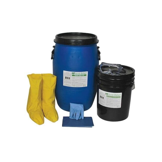 Hf Acid Eater Neutralizing Spill Kit,15 gal.,Liquid 2901-015 - Walmart.com