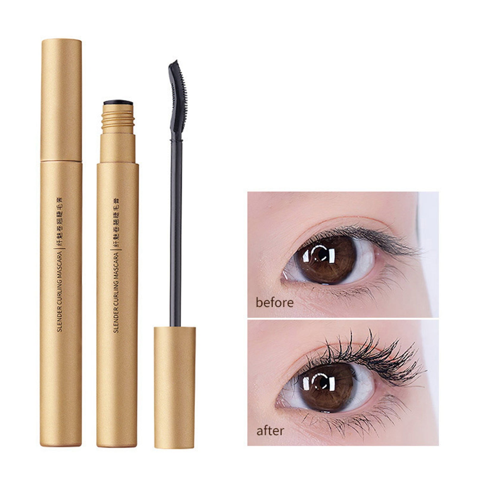 Hfjfnn 4D Silk Fiber Lash Mascara Natural Smudges Proof Mascara ...