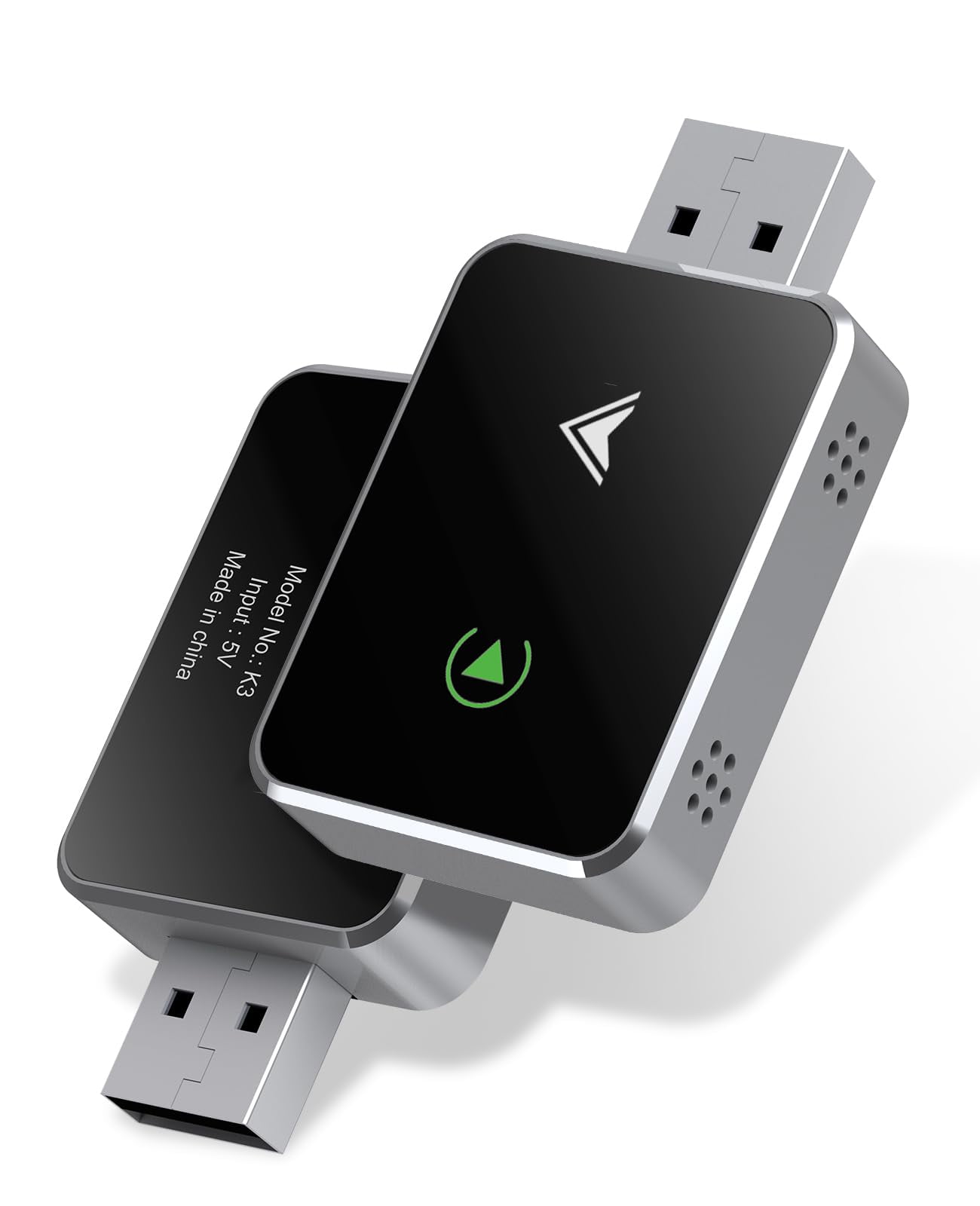 Hfnggwee Wireless CarPlay Adapter, Mini 2-in-1 USB/USB-C Converter for ...