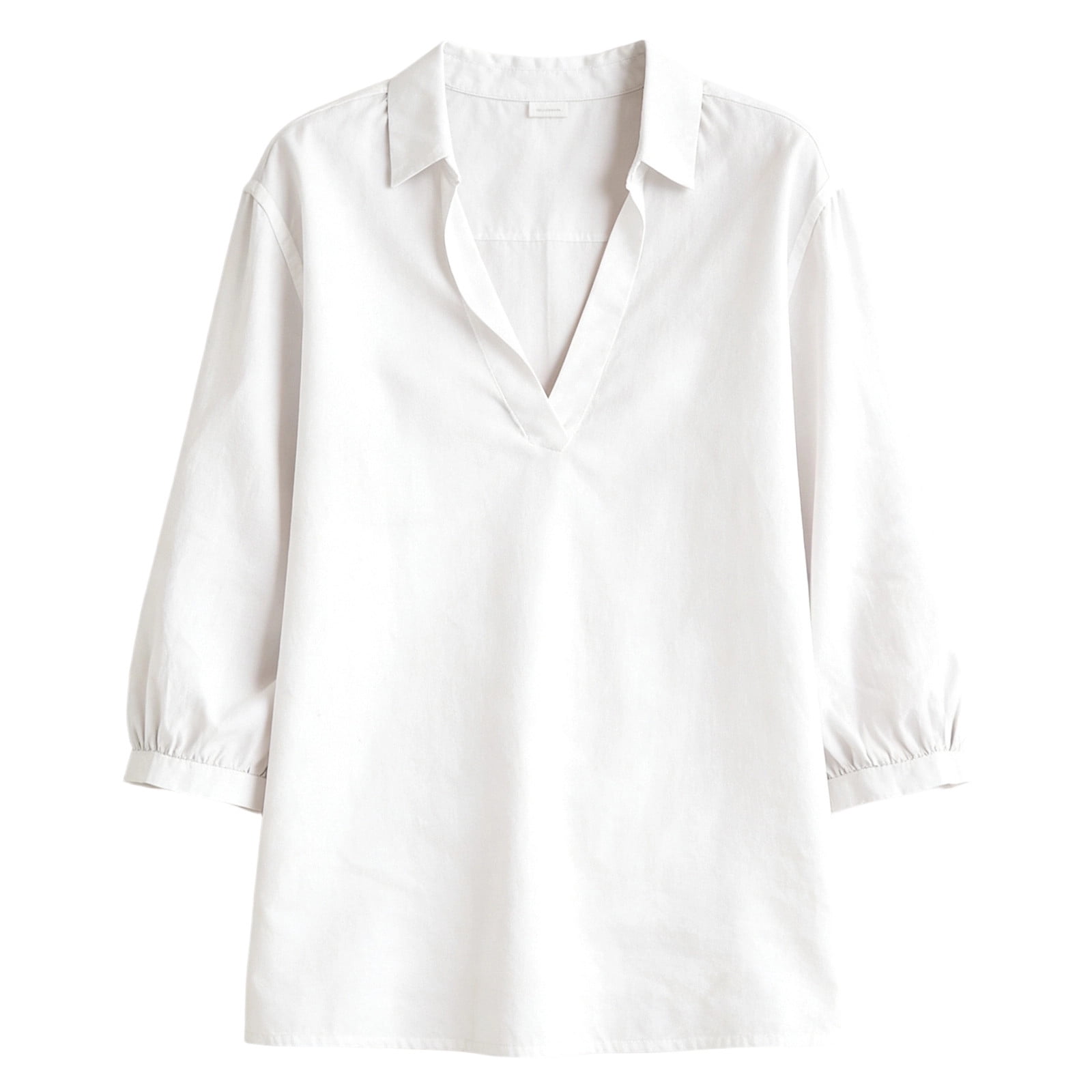 Hfnxid Cotton Linen Tops for Women Loose Fit Zip Front Jackets Trendy ...