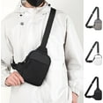 Hfnxid Mini Crossbody Sling Bag Chest Bag Dual Pocket Water Resistant ...