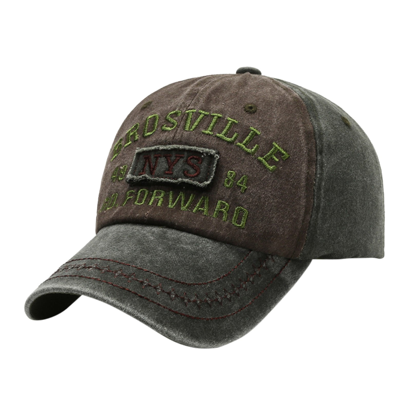 Hfolob Baseball Caps Men Women Couples Fashion Embroidered Letter ...