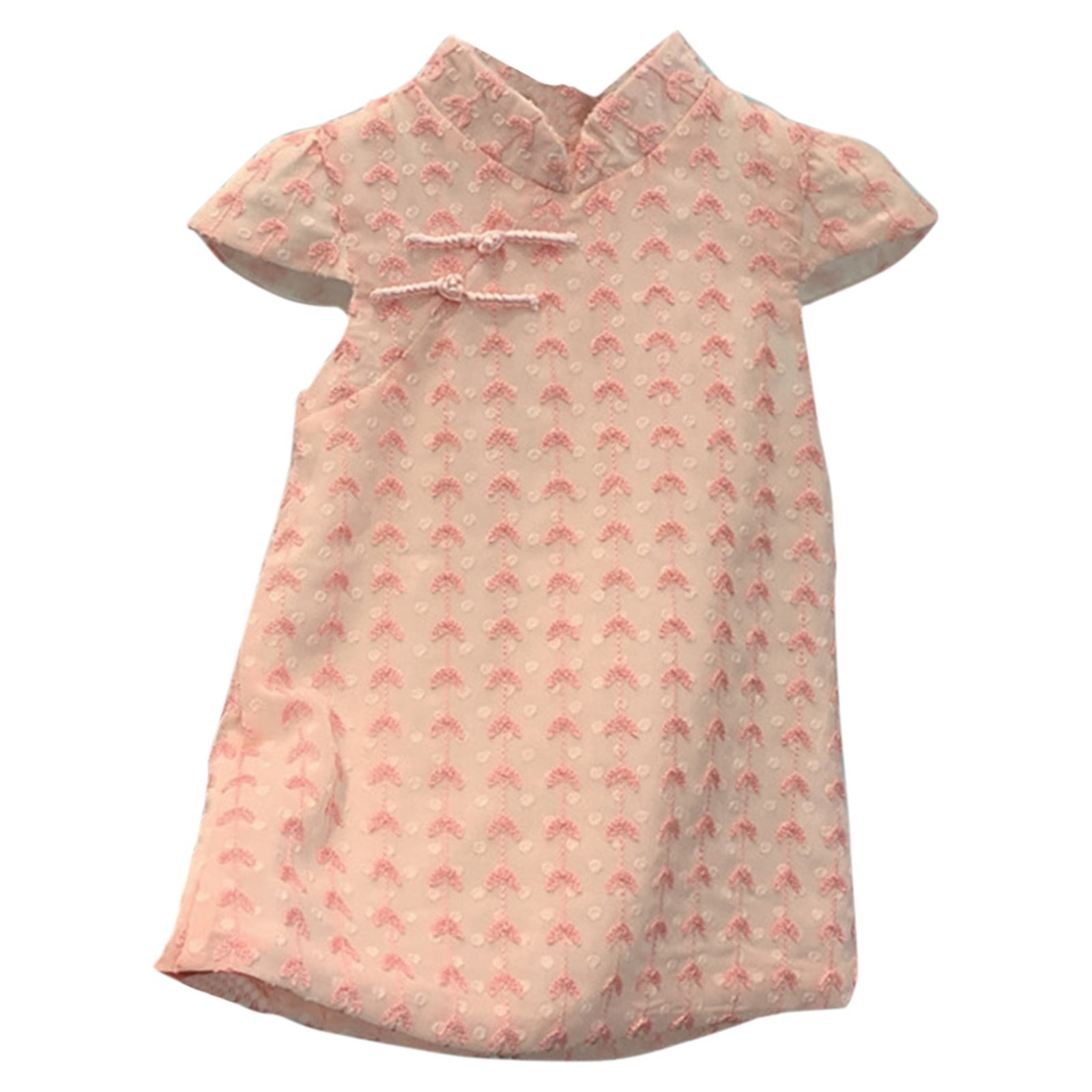 Hfolob Girls Casual Dresses Baby Cheongsam Qipao Child Floral Print ...