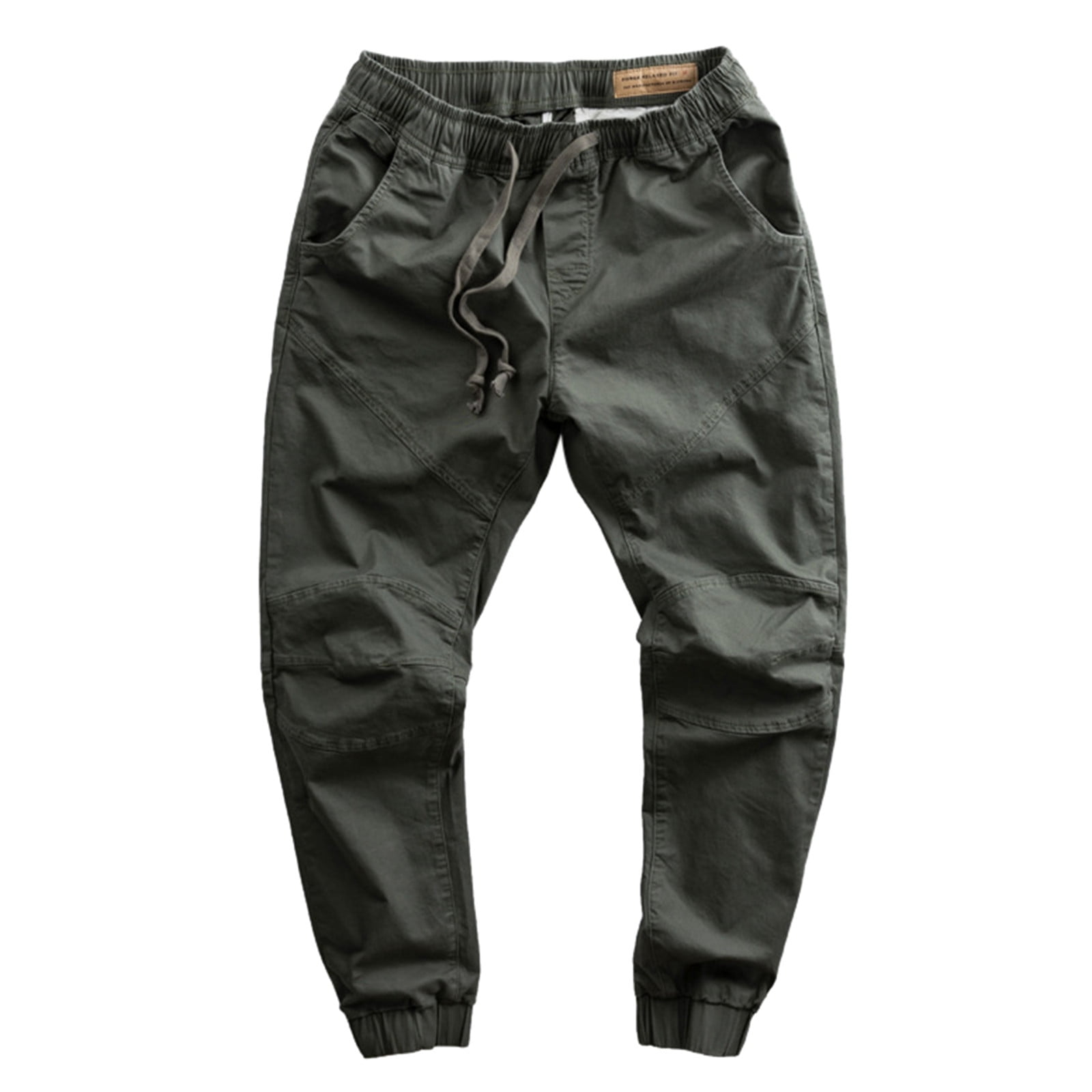 Hfolob Men's Cargo Pants Vintage Casual Cargo Pants Men's Large Loose ...
