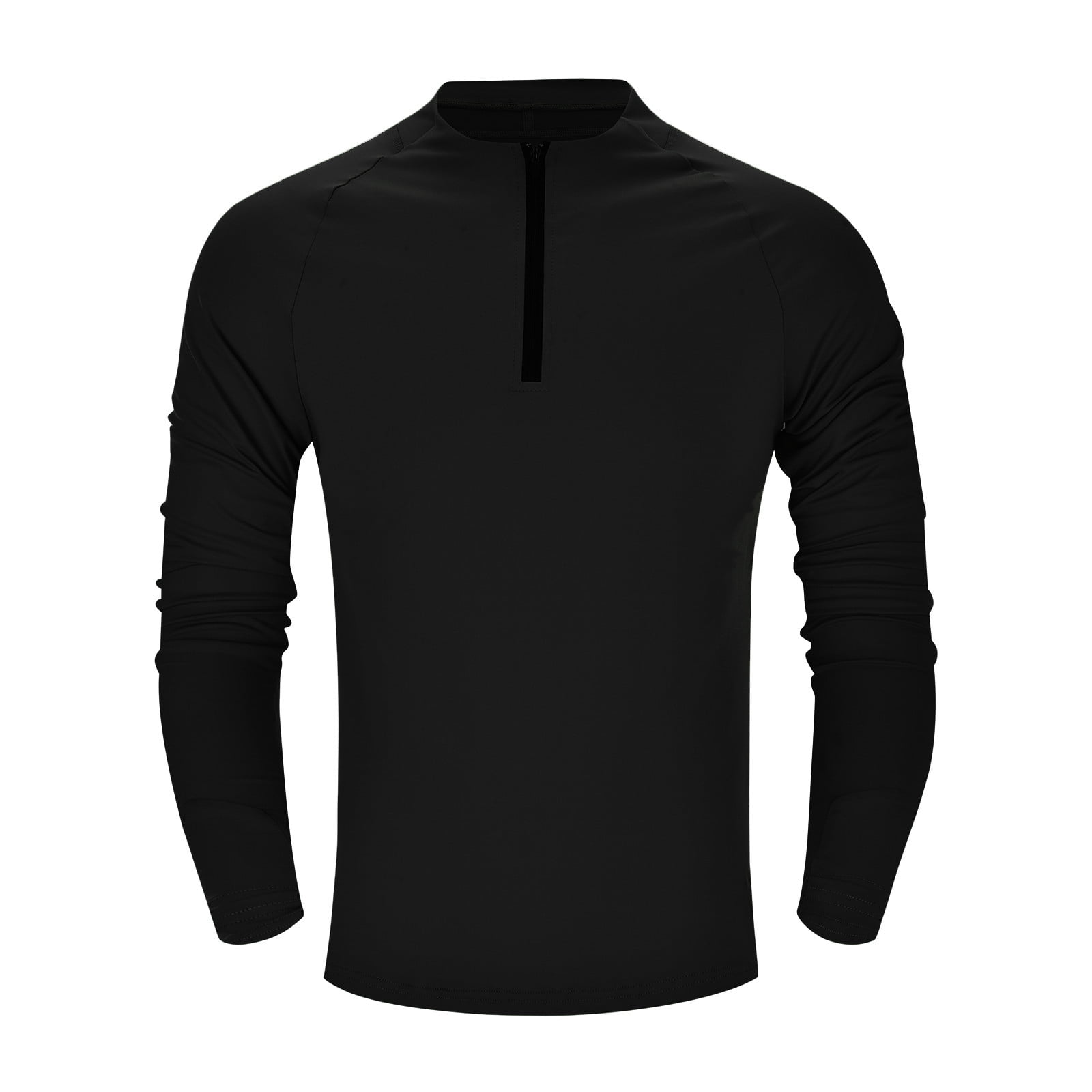 Hfolob Mens T Shirt Men's Long Sleeve Wet Sweat Breathable Basketball ...