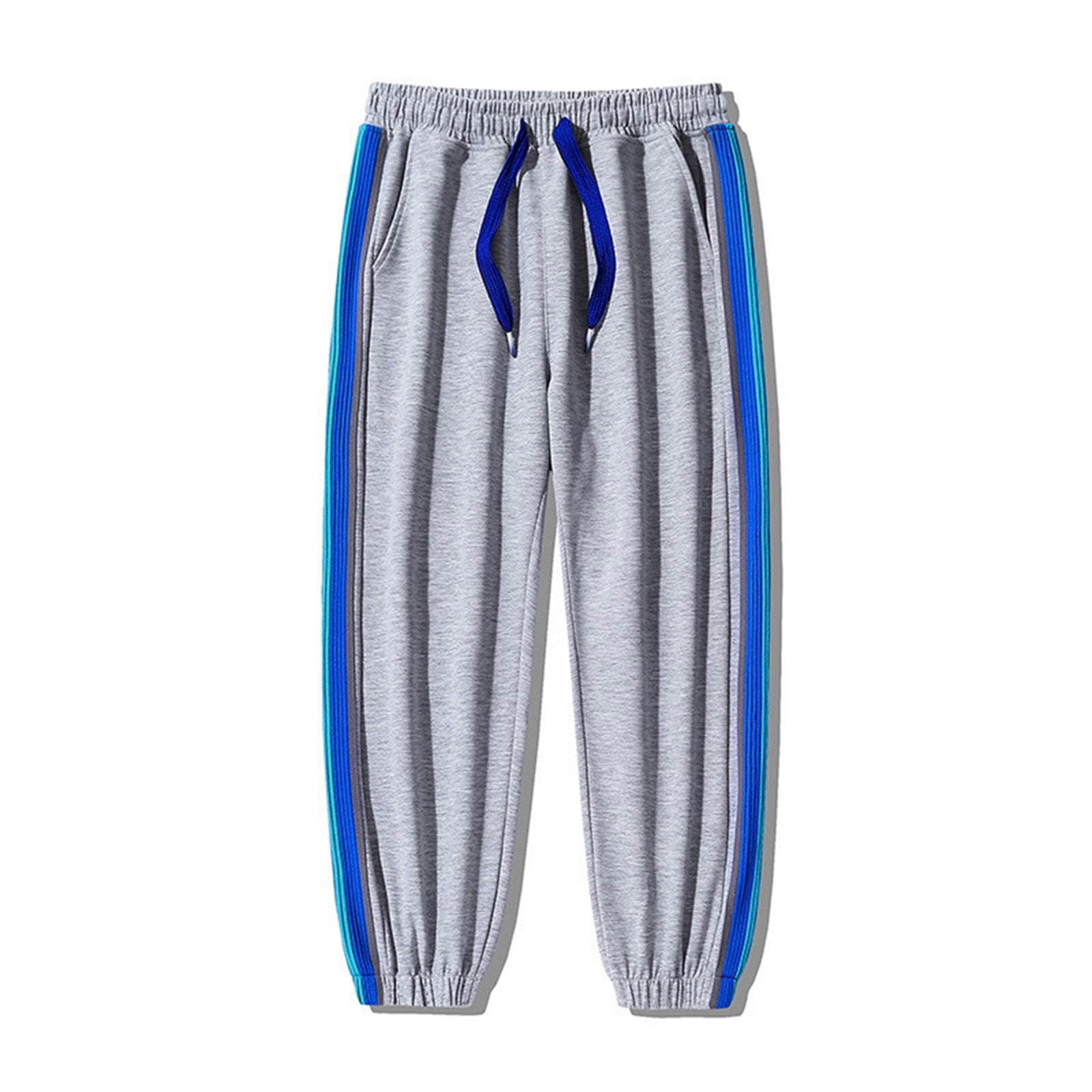 Hfolob Pants For Men Mens Loose Leg Casual Running Leg Straight ...