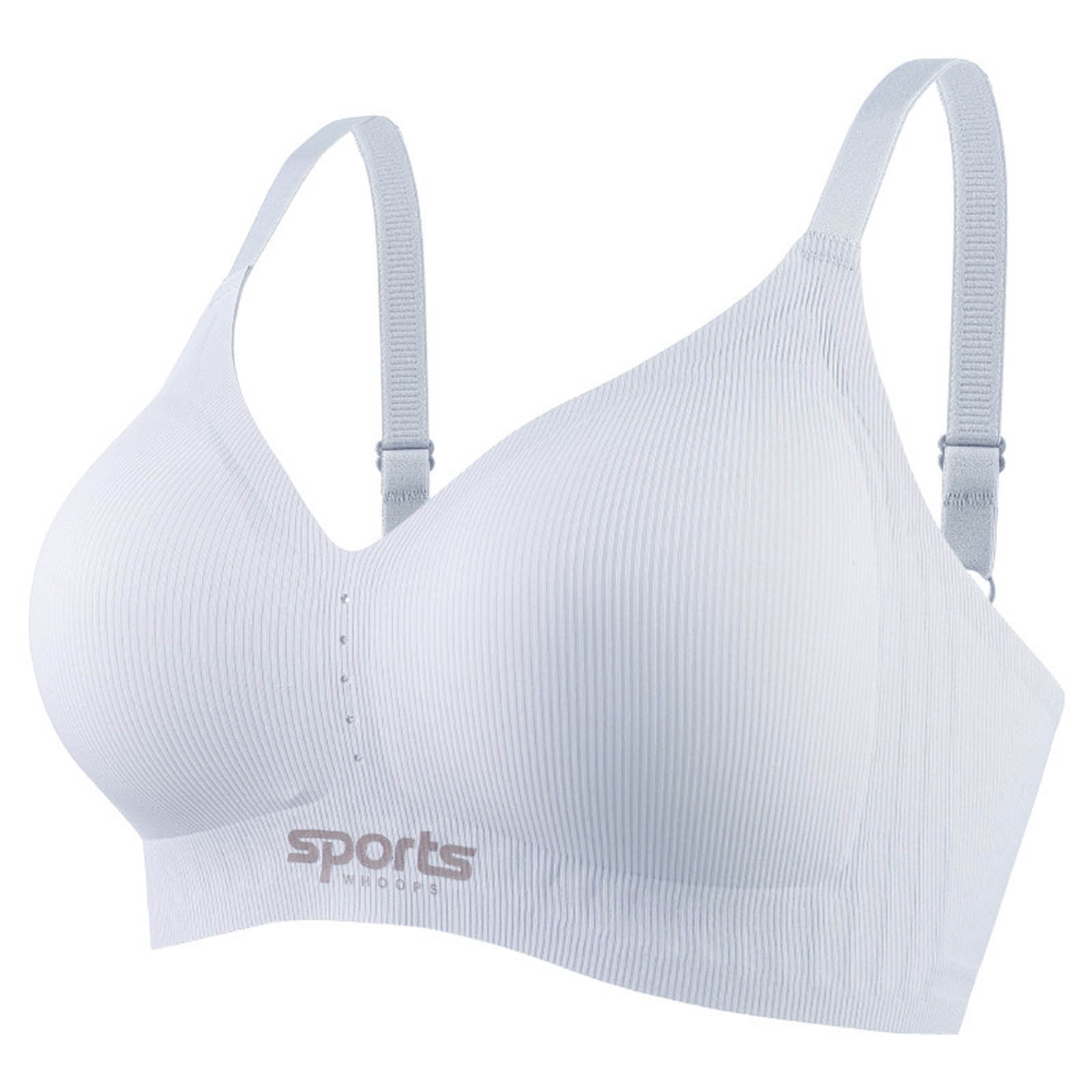Hfolob Seamless Bras for Women Smooth Wireless Full Coverage No ...
