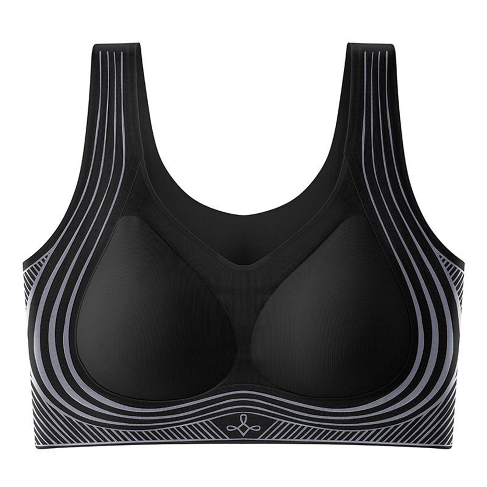 Hfolob Seamless Bras for Women Summer Sexy Sports Fitness Gathering ...