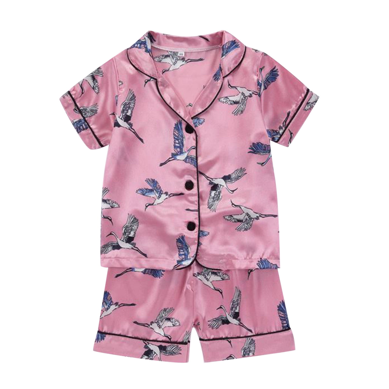 Hfolob Summer Pajamas For Girls Kids Toddler Baby Girl Spring Summer ...