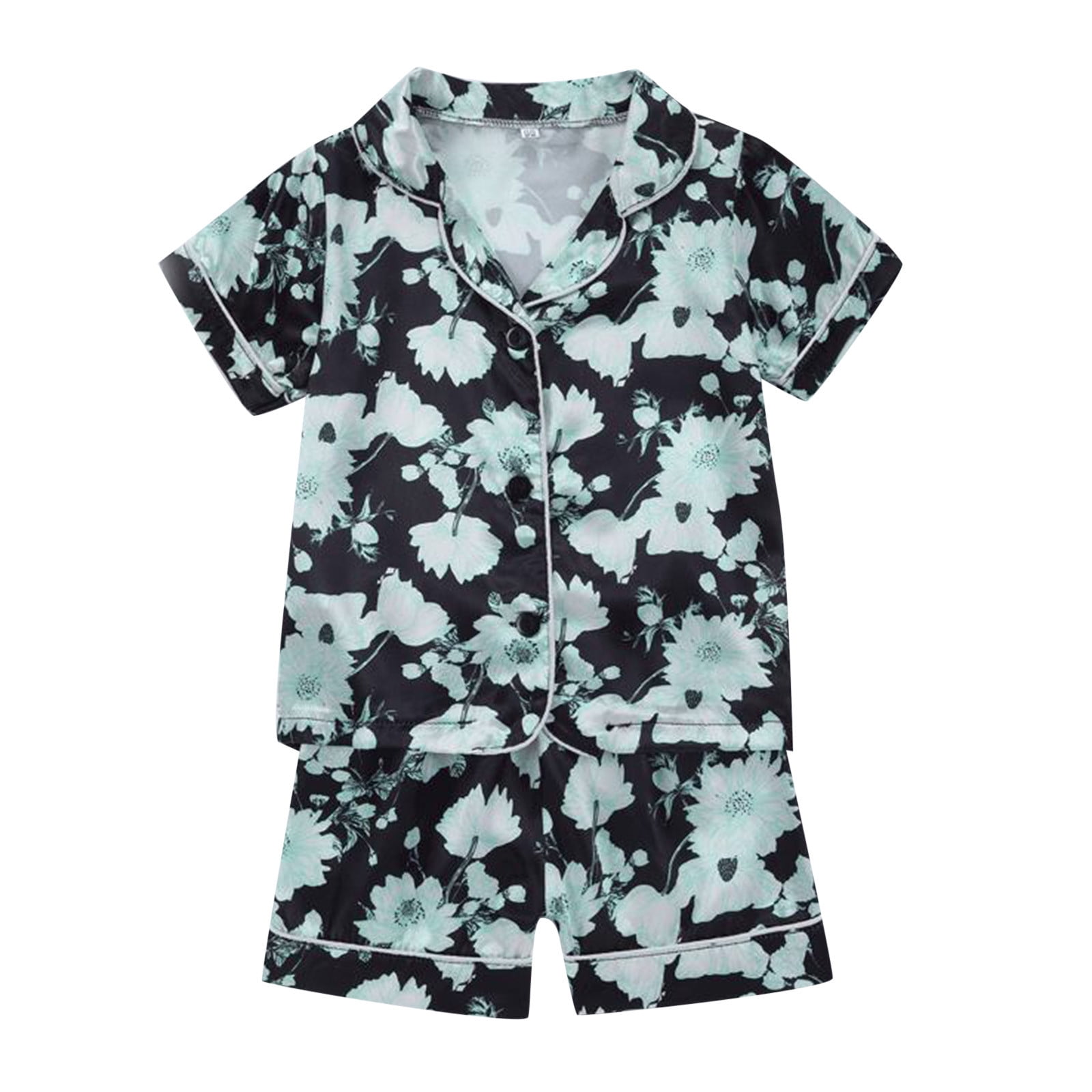 Hfolob Summer Pajamas For Girls Kids Toddler Baby Girl Spring Summer ...