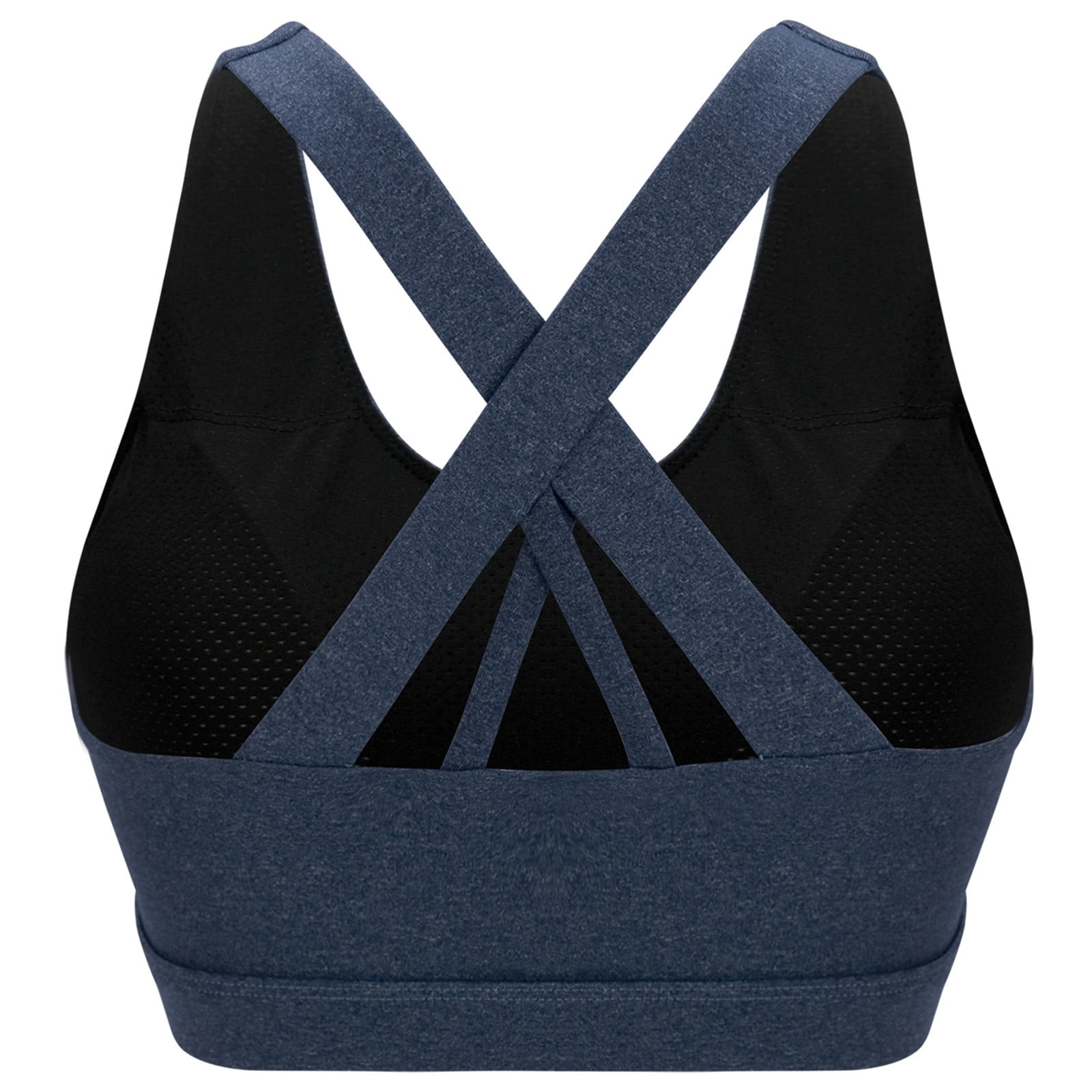 Hfolob Womens Seamless Sports Bras Racerback High Support Shockproof ...