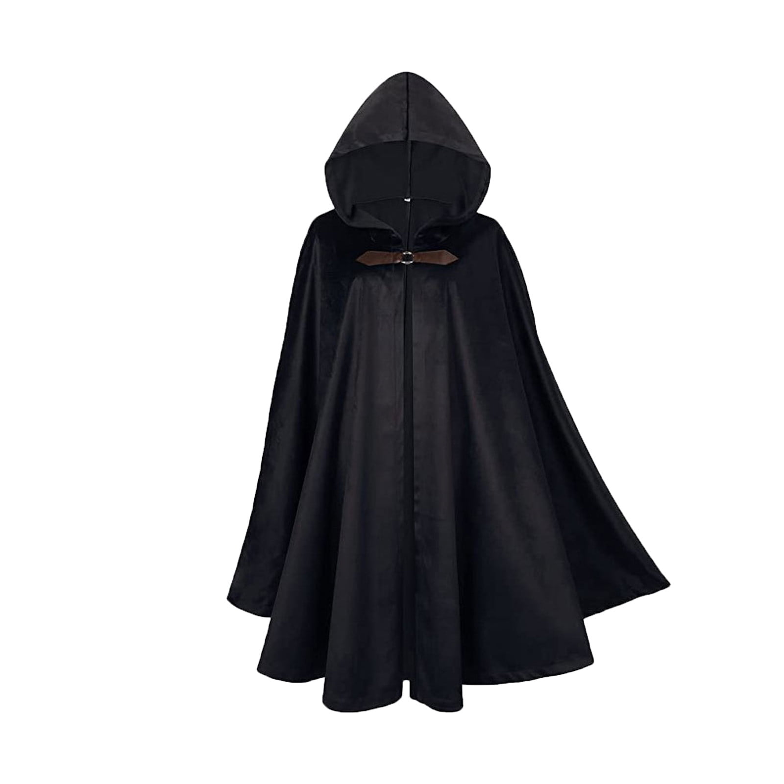 Hfyihgf Gothic Hooded Open Front Cardigan for Women Fall Winter Long ...