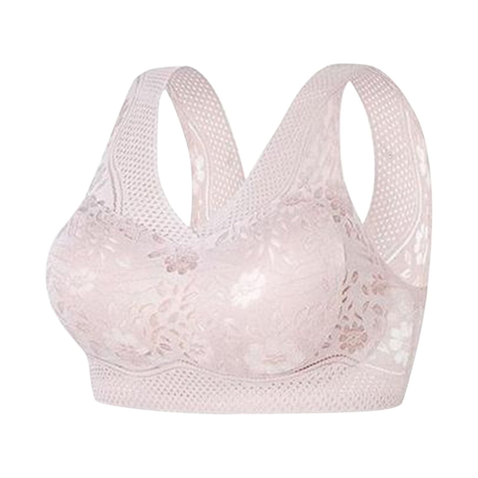 Hfyihgf On Clearance Womens Floral Lace Wireless Bra Padded Corset